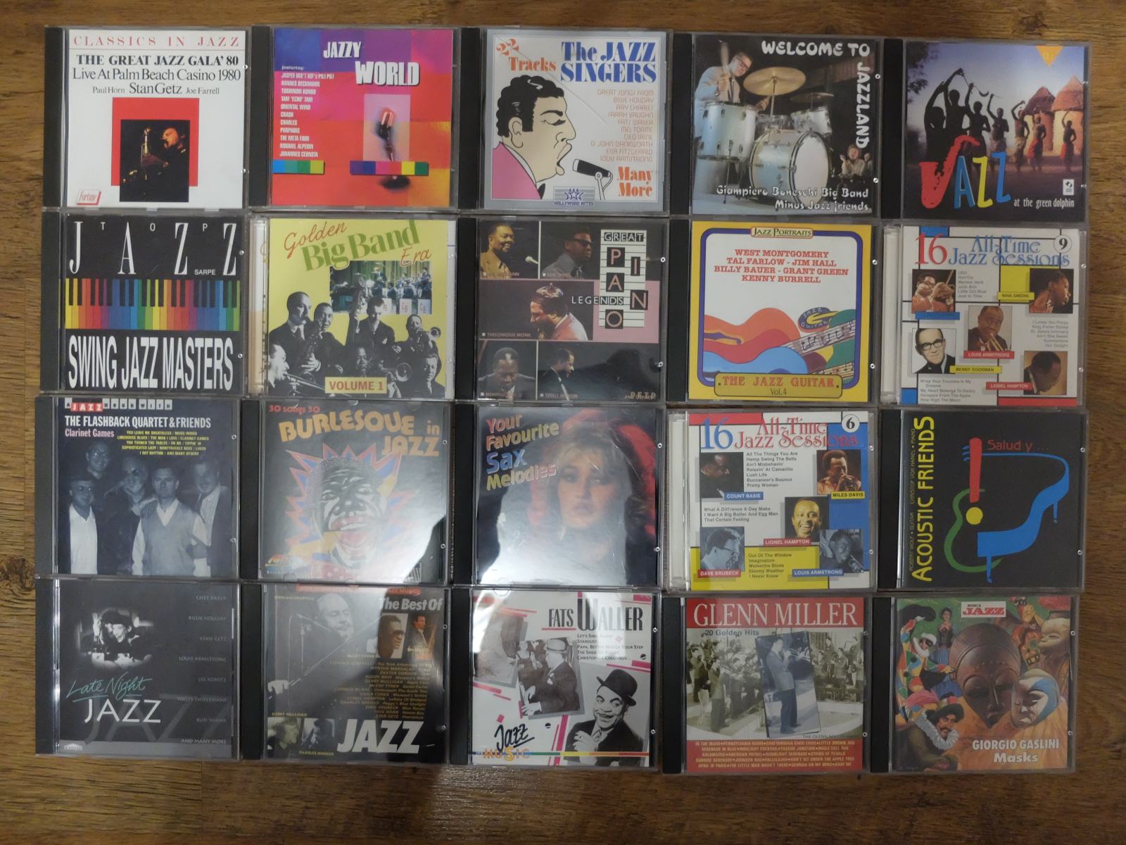CD kolekcija, Jazz, 20 CD-a 5€