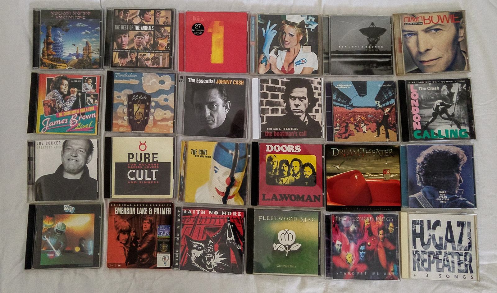 CD kolekcija Rock, New Wave, Punk, Grunge, Indie, Reggae, Soul