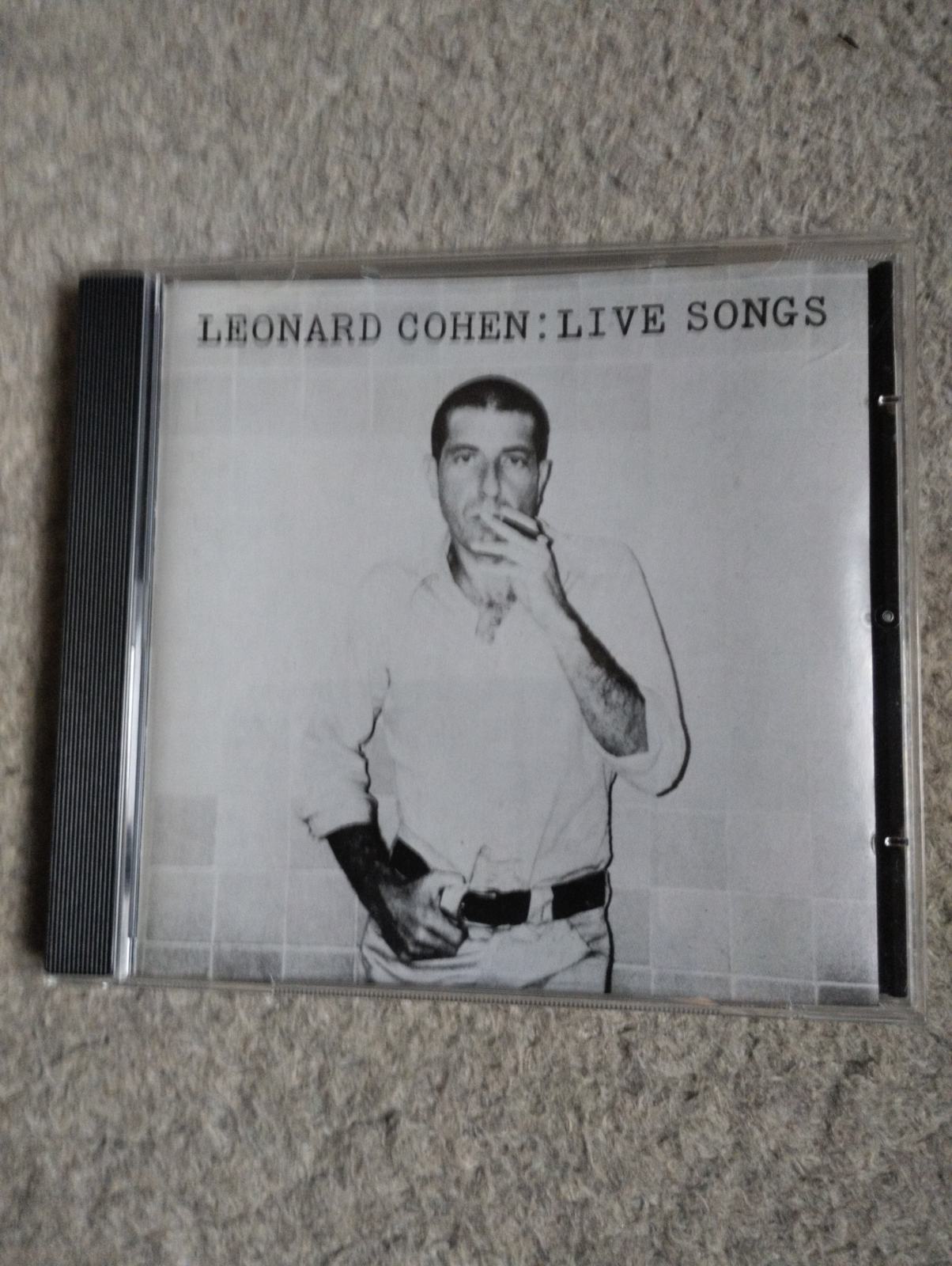 CD Leonard Cohen live songs