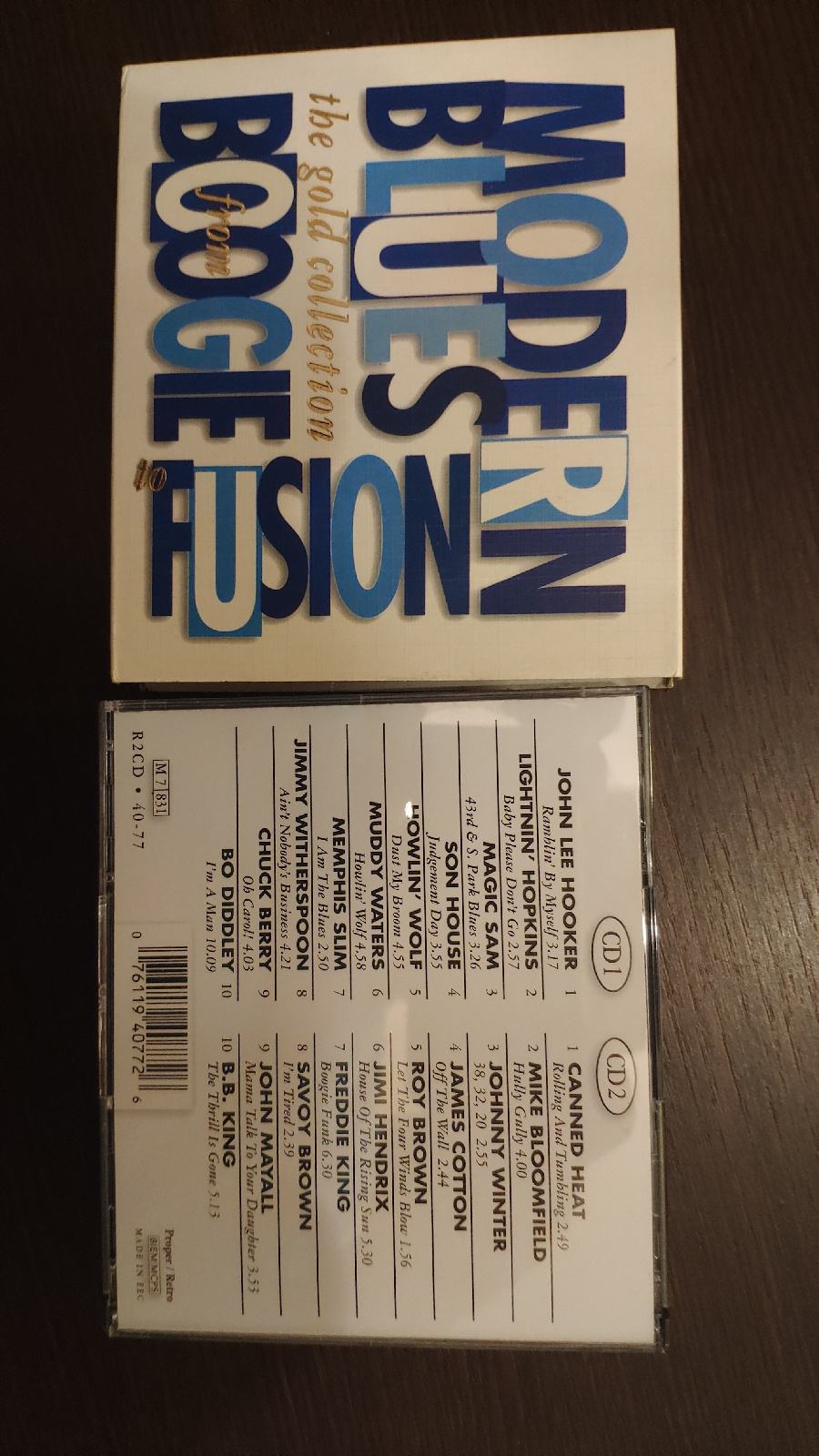 CD-ovi Modern blues the gold collection