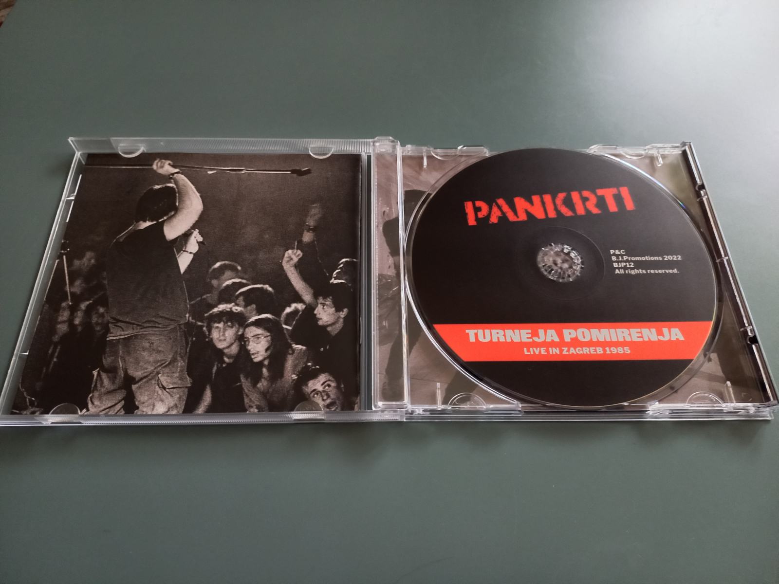 CD Pankrti - Turneja Pomirenja (Live in Zagreb 85.) - 12 eura
