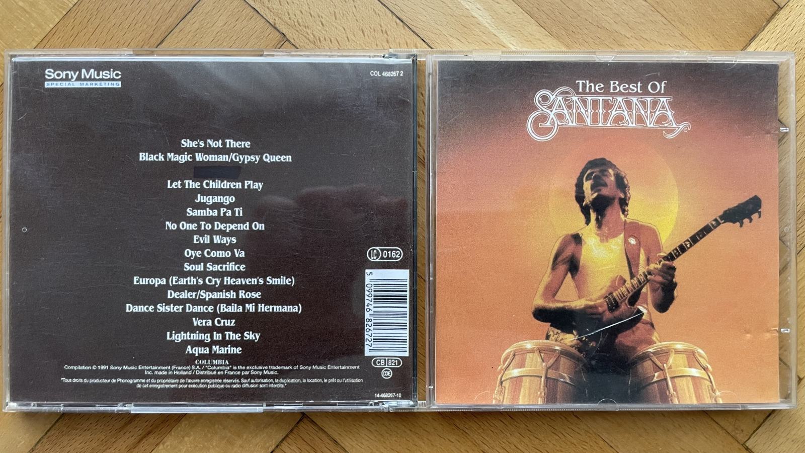 CD Santana - The best of (1991.) 15 skladbi