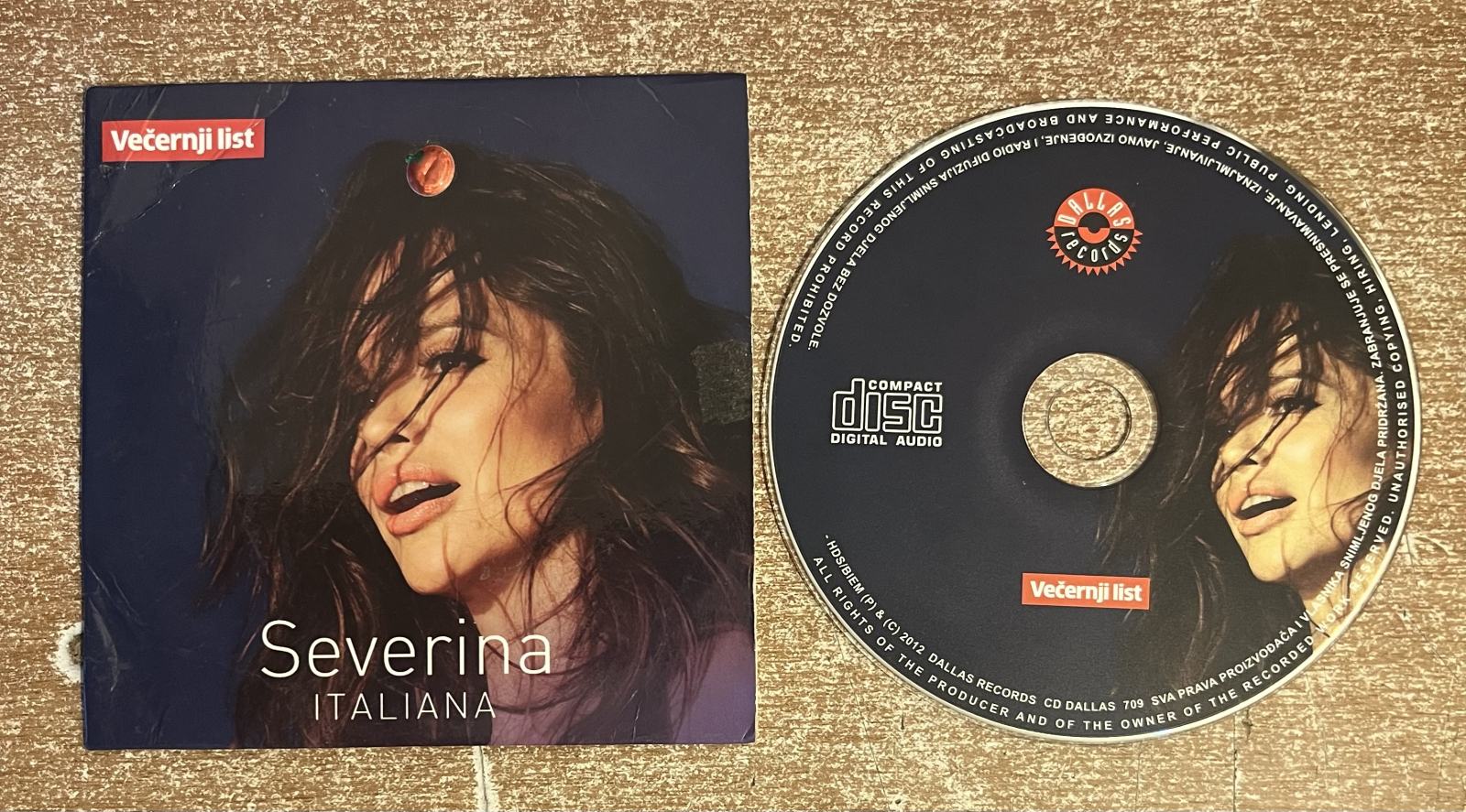 CD, SEVERINA - ITALIANA
