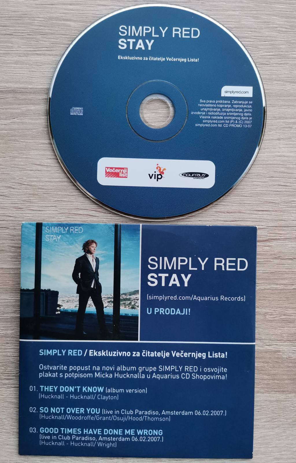 CD SIMPLY RED-STAY