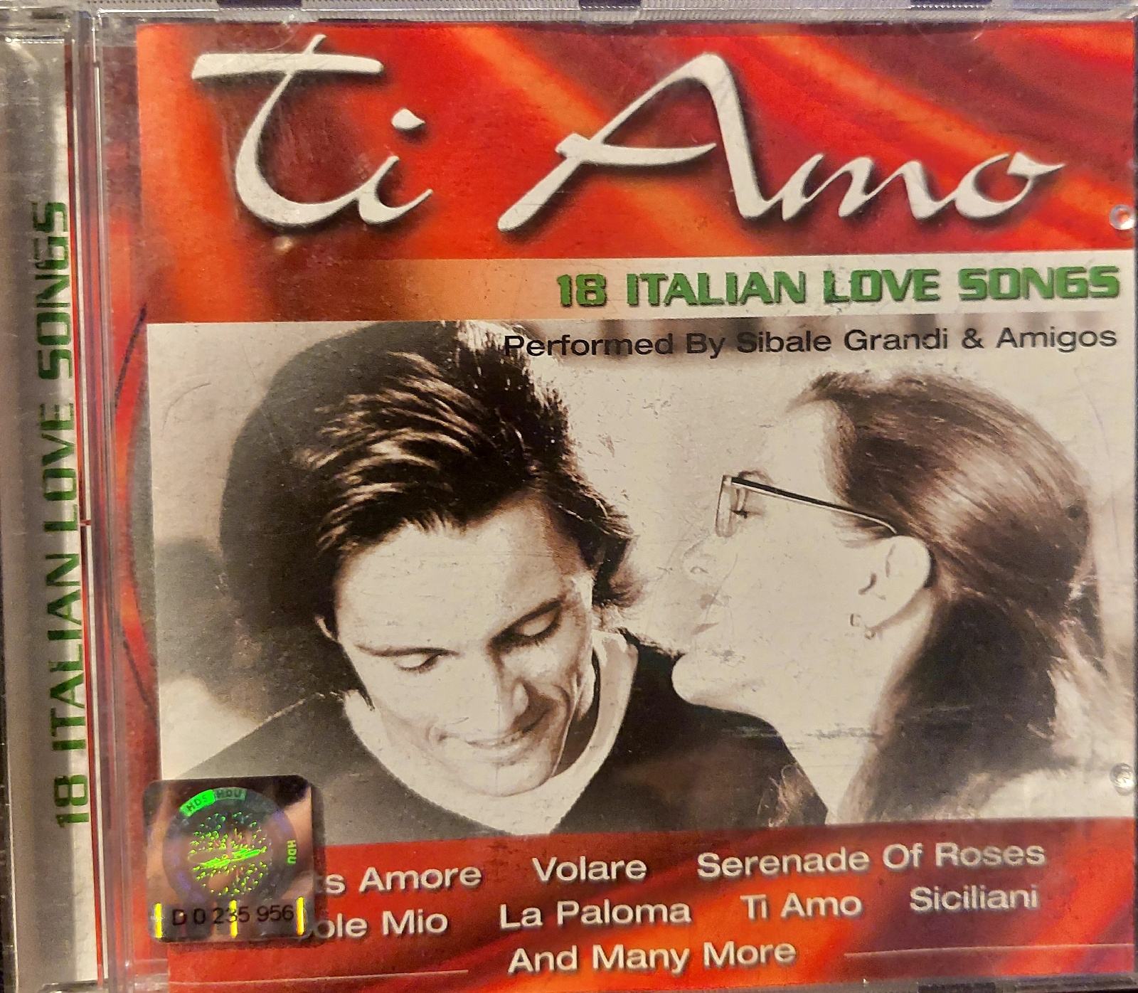 CD TI AMO - 18 TALIJANSKIH LJUBAVNIH PJESAMA