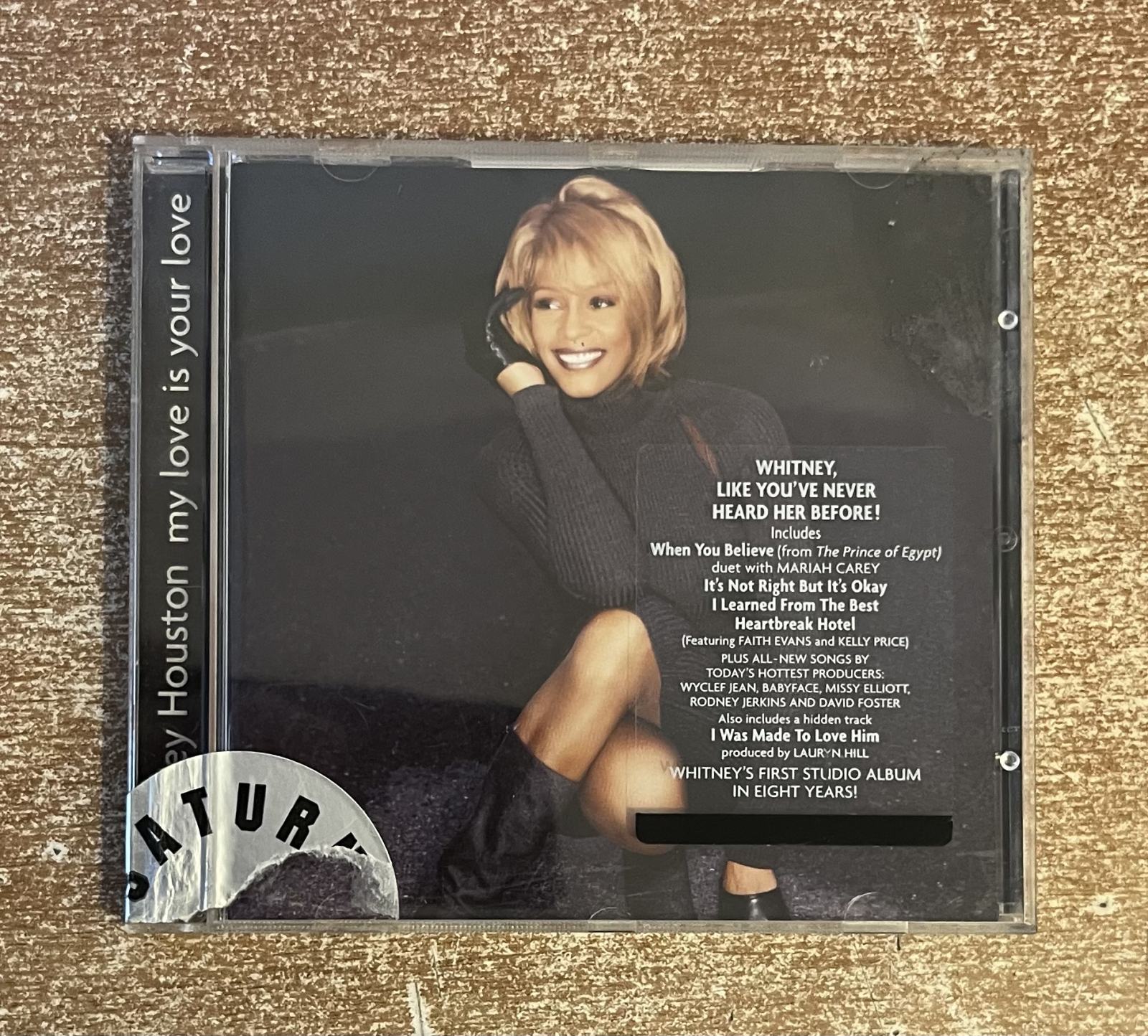 CD, WHITNEY HOUSTON - MY LOVE IS YOUR LOVE