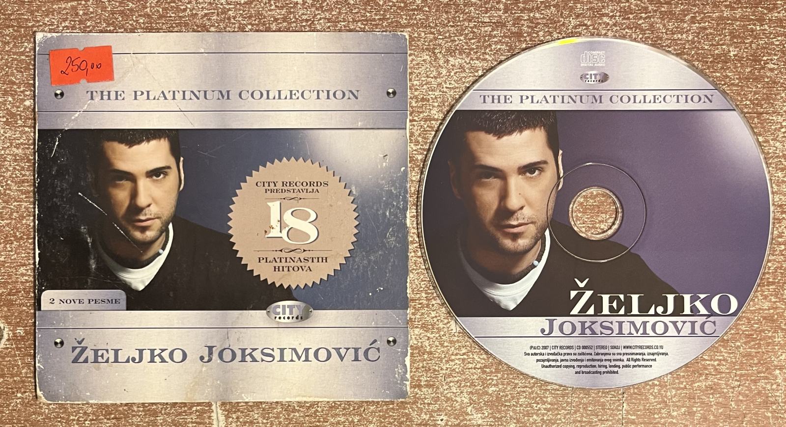 CD, ŽELJKO JOKSIMOVIĆ - 18 HITOVA