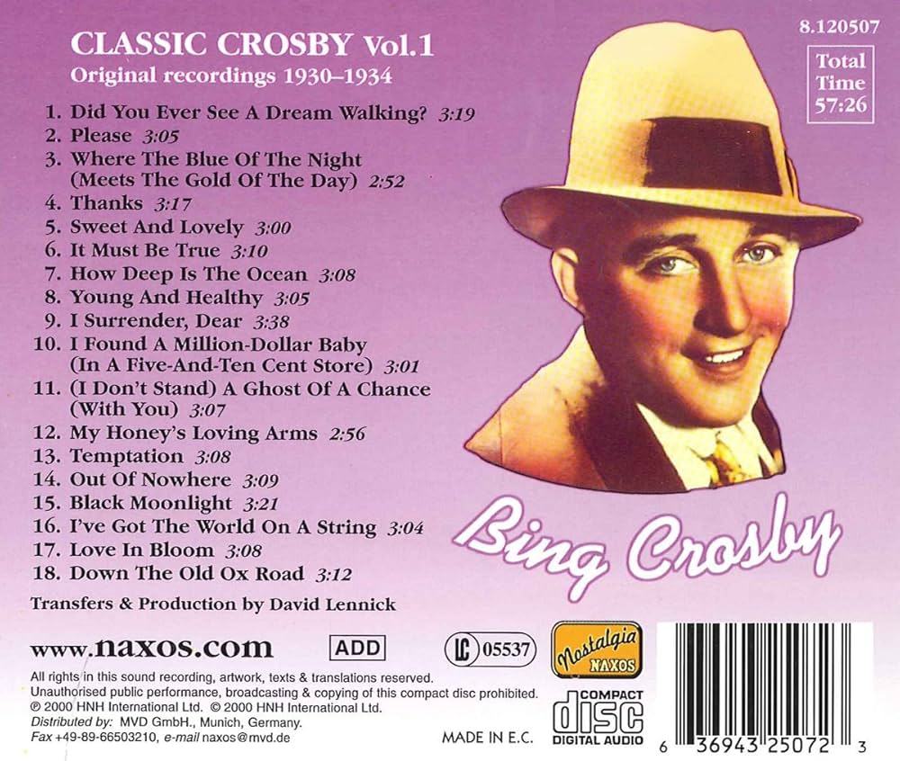 CLASSIC CROSBY Vol.1 #SX5i