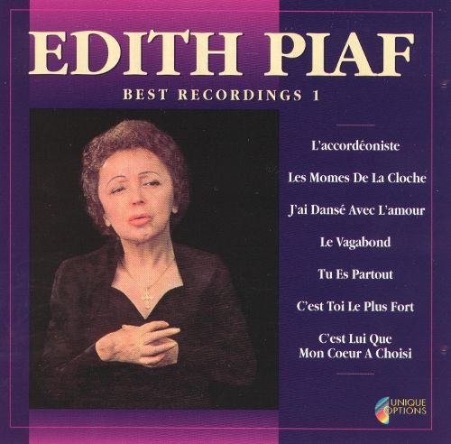 EDITH PIAF - BEST RECORDINGS 1