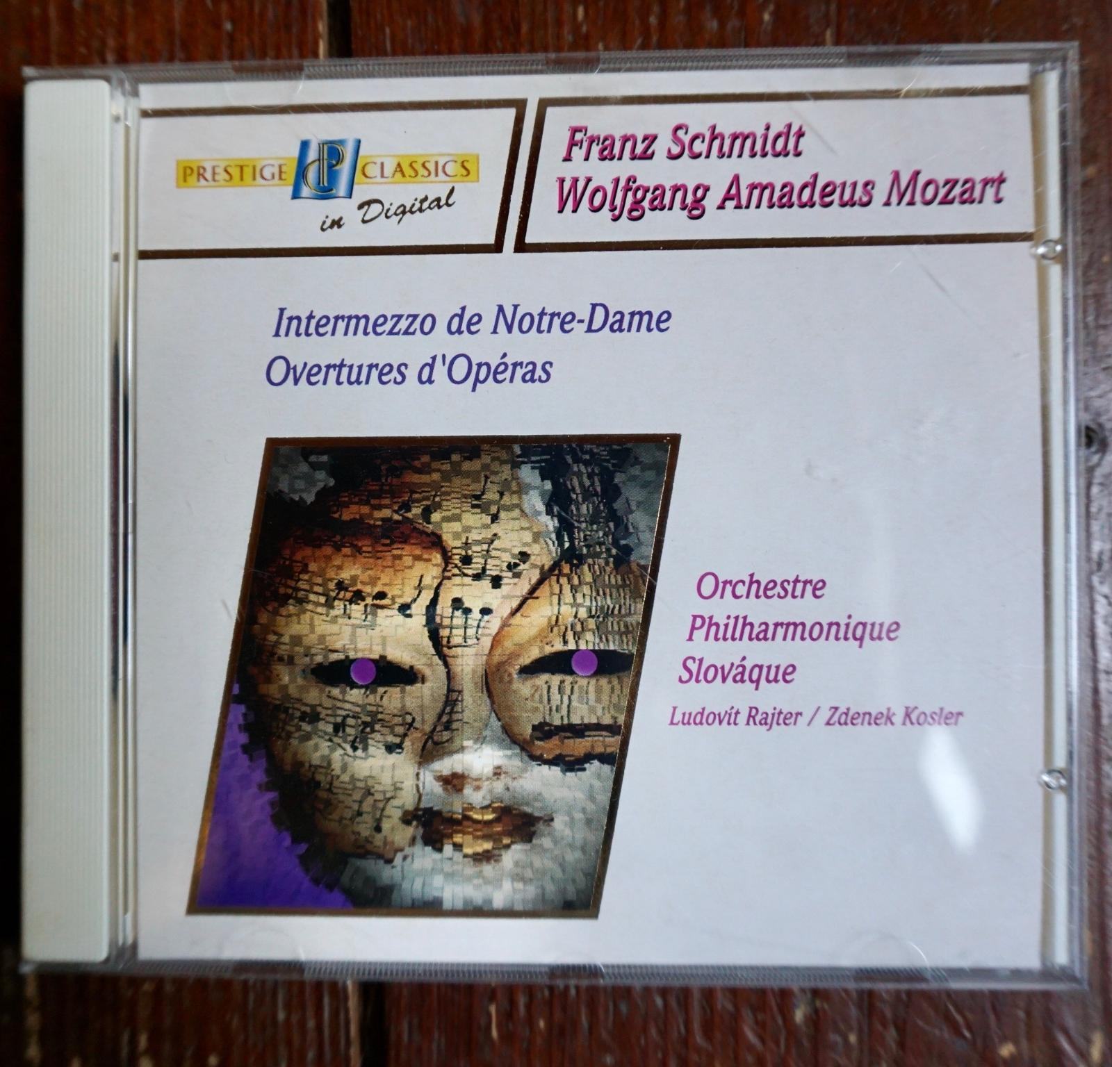 FRANZ SCHMIDT / WOLFGANG AMADEUS MOZART 1730.2089 #SX5