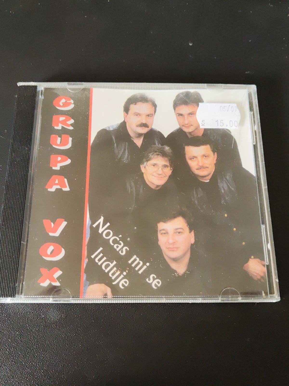 Grupa Vox - Noćas mi se luduje CD