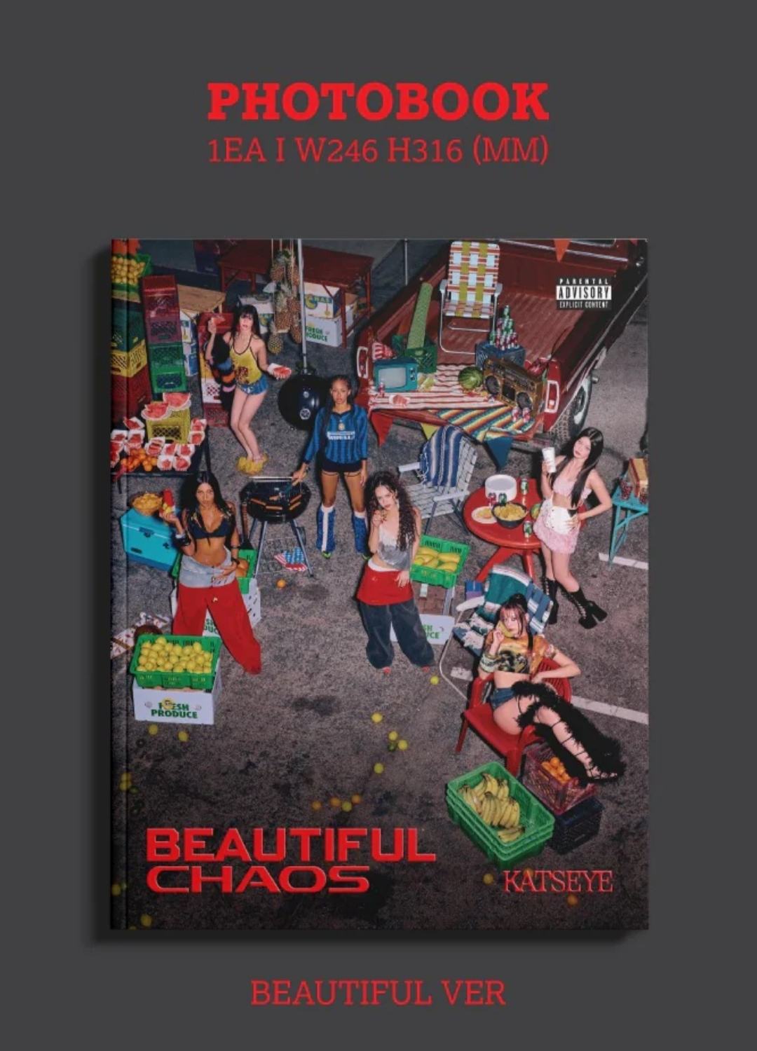 KATSEYE - BEAUTIFUL CHAOS (BEAUTIFUL ver.) Album