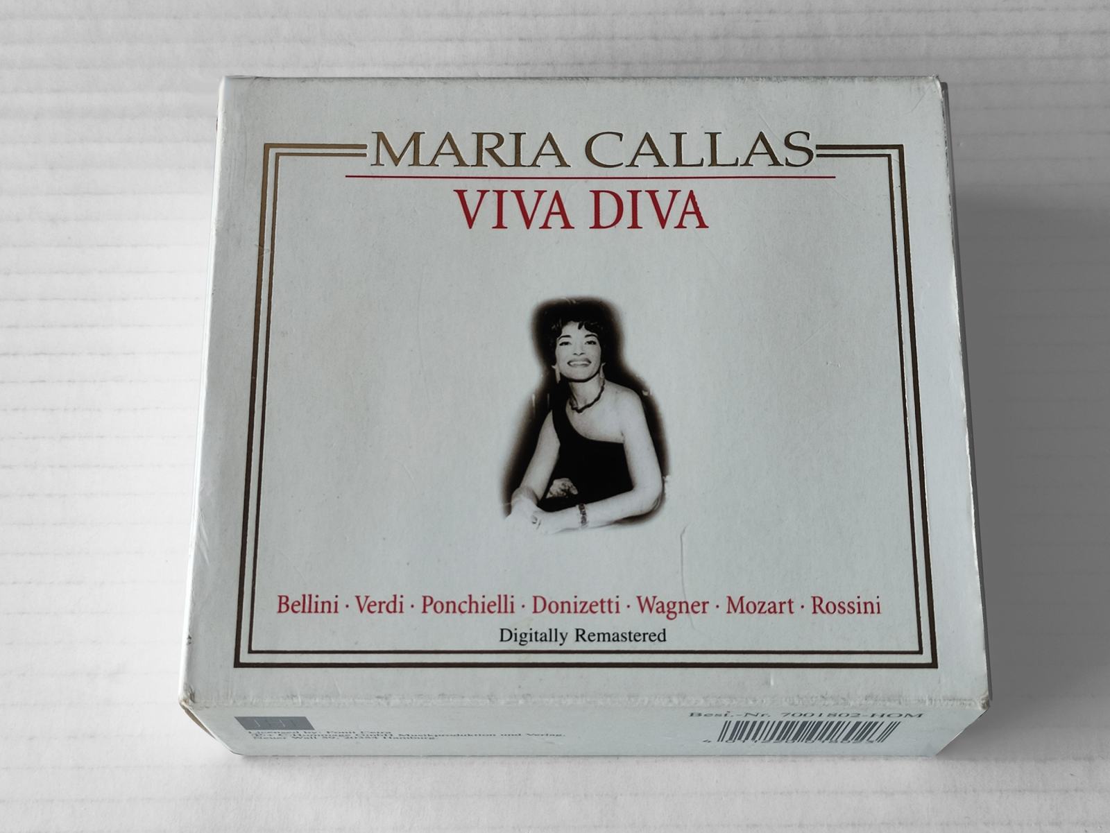 MARIA CALLAS - VIVA DIVA Ponchielli, Bellini, Puccini, Wagner, Verdi