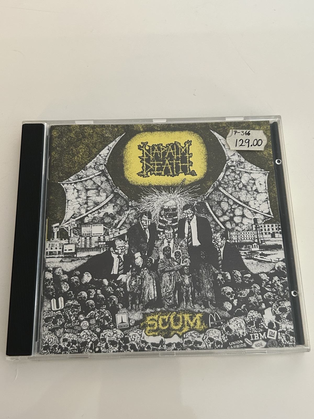 Napalm death scum cd