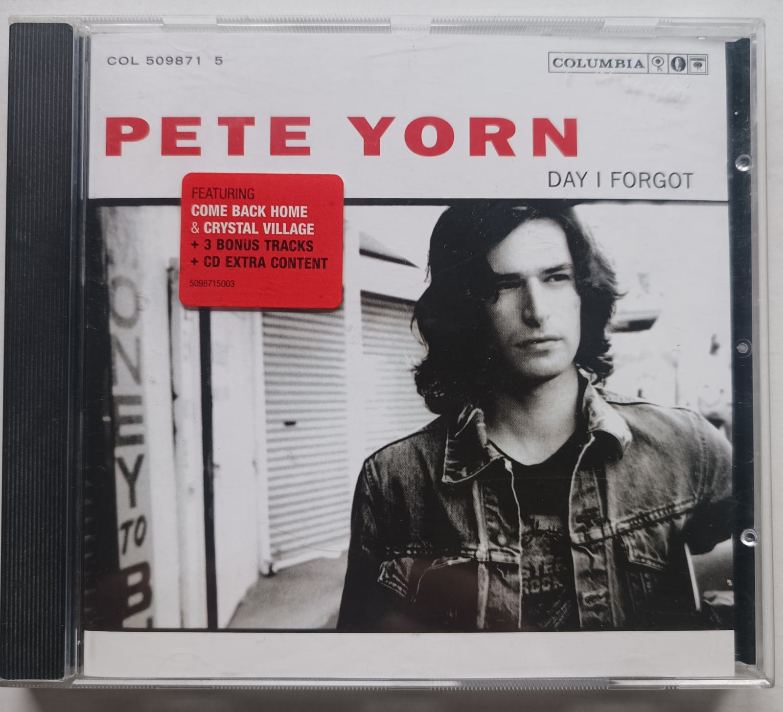 Pete Yorn: Day I Forgot CD