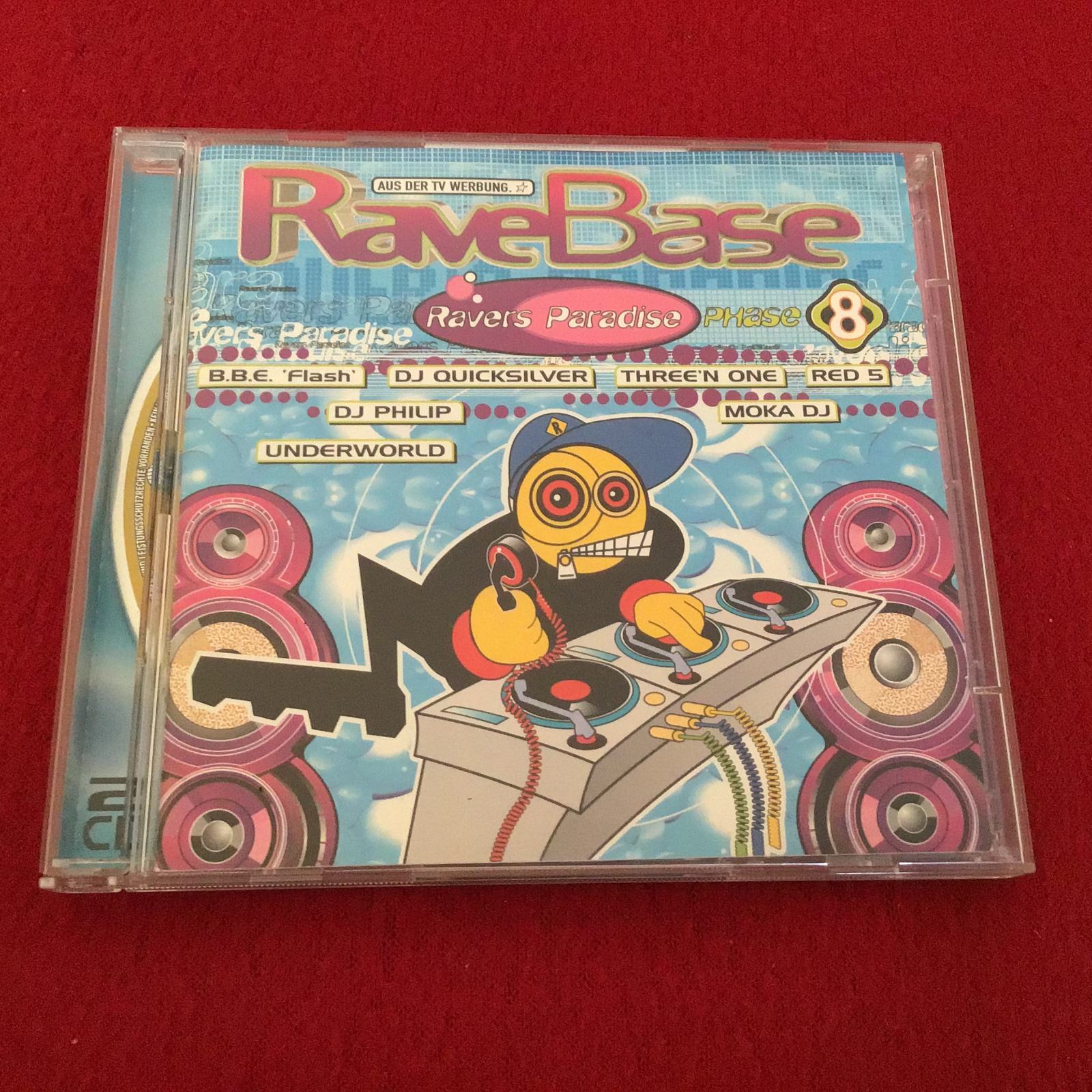 Rave Base, Ravers Paradise, Phase 8, double album 2 CD-a