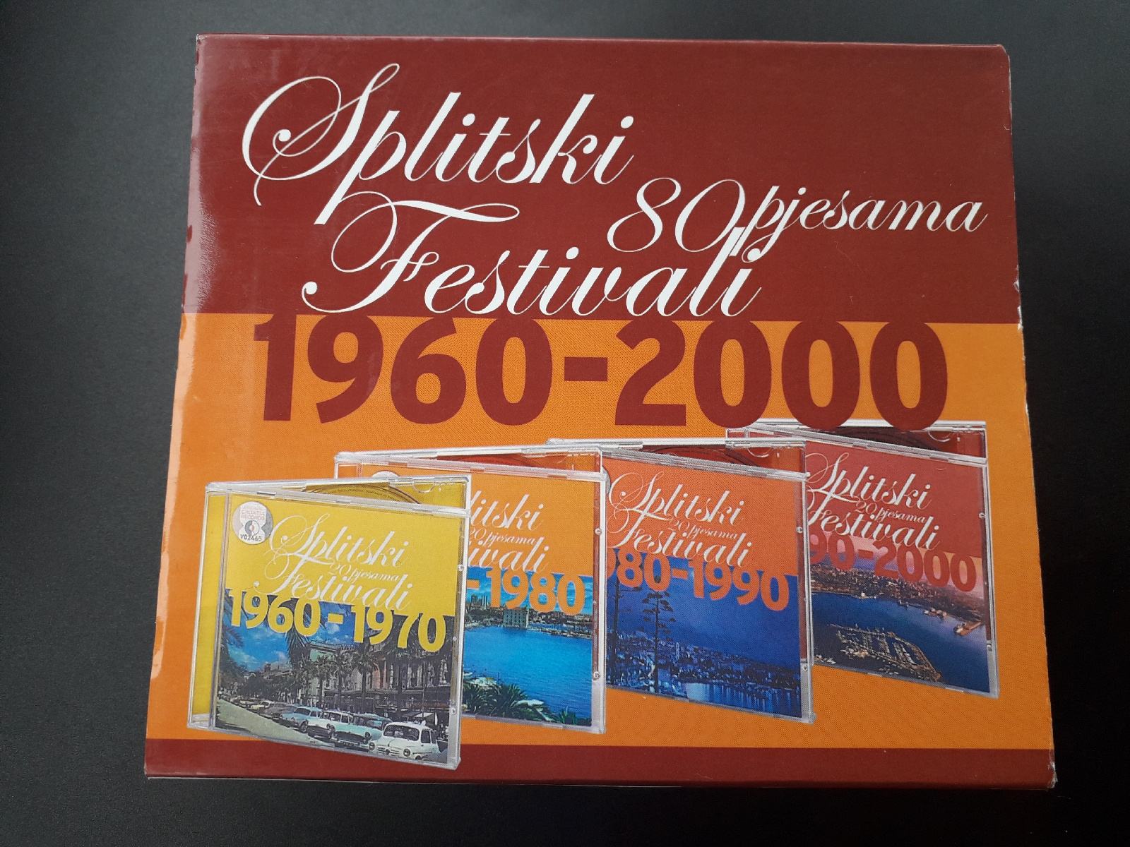 Splitski festivali 1960 - 2000 ... 4CD box
