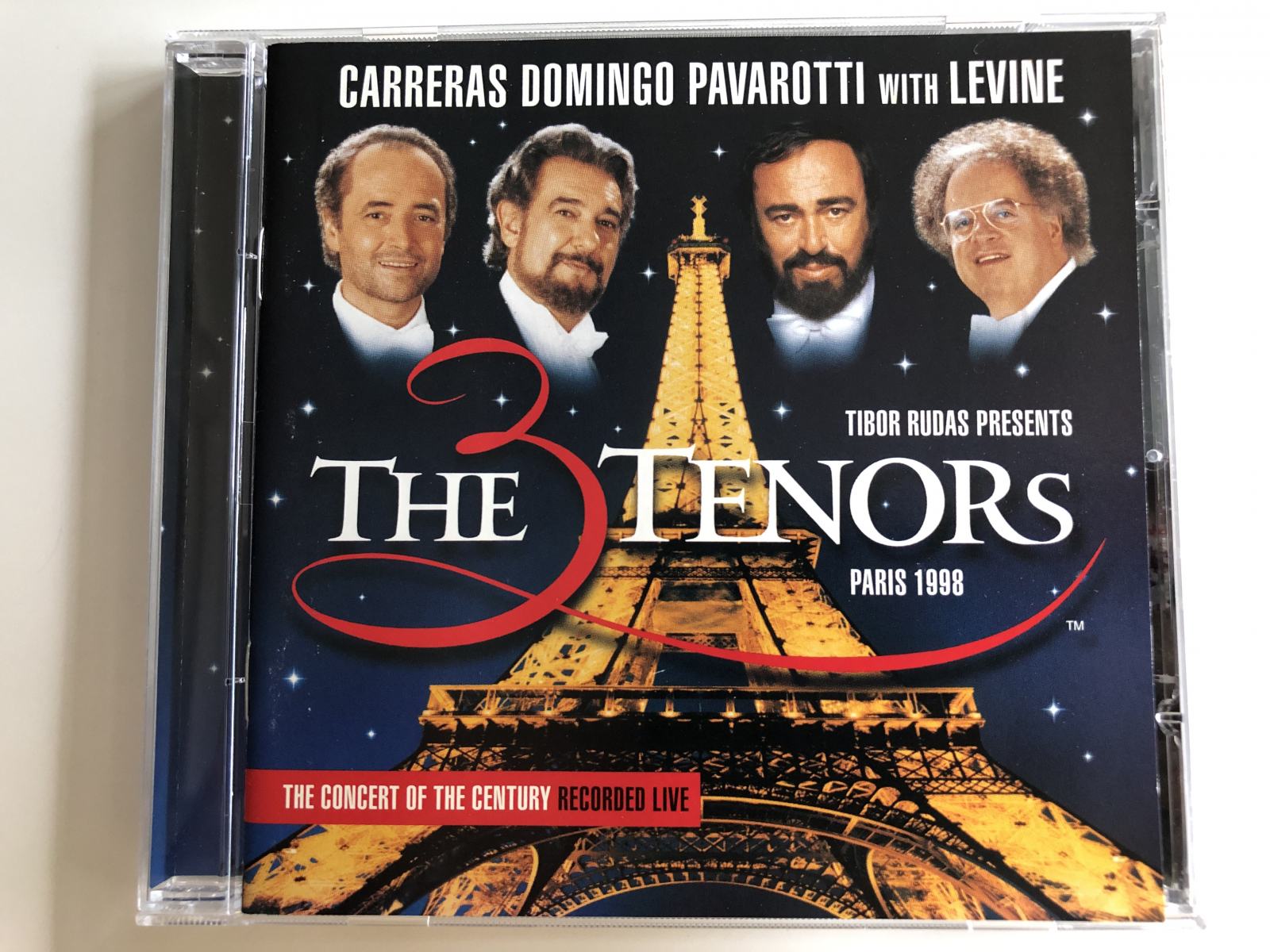 THE 3 TENORS PARIS 1998. with LEVINE