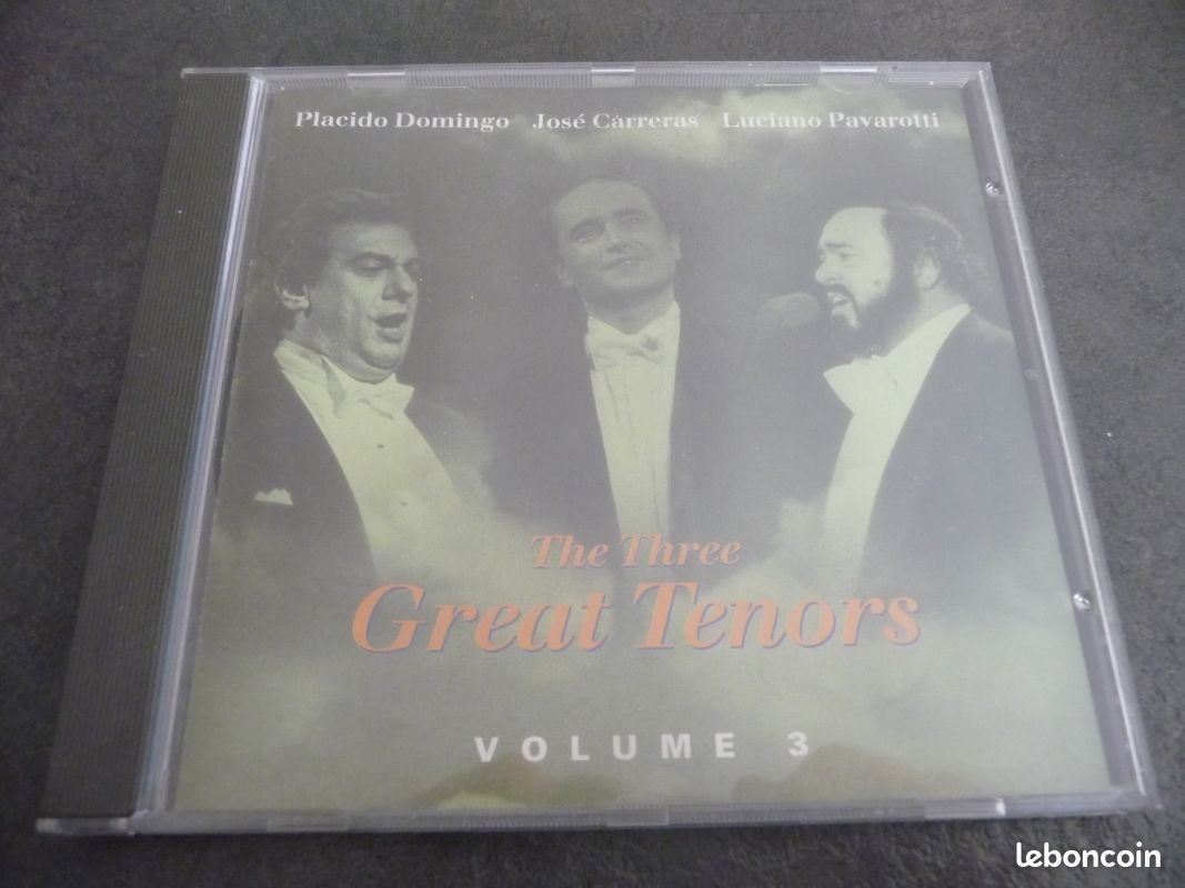 The Three Great Tenors - VOLUME 3 #SX12