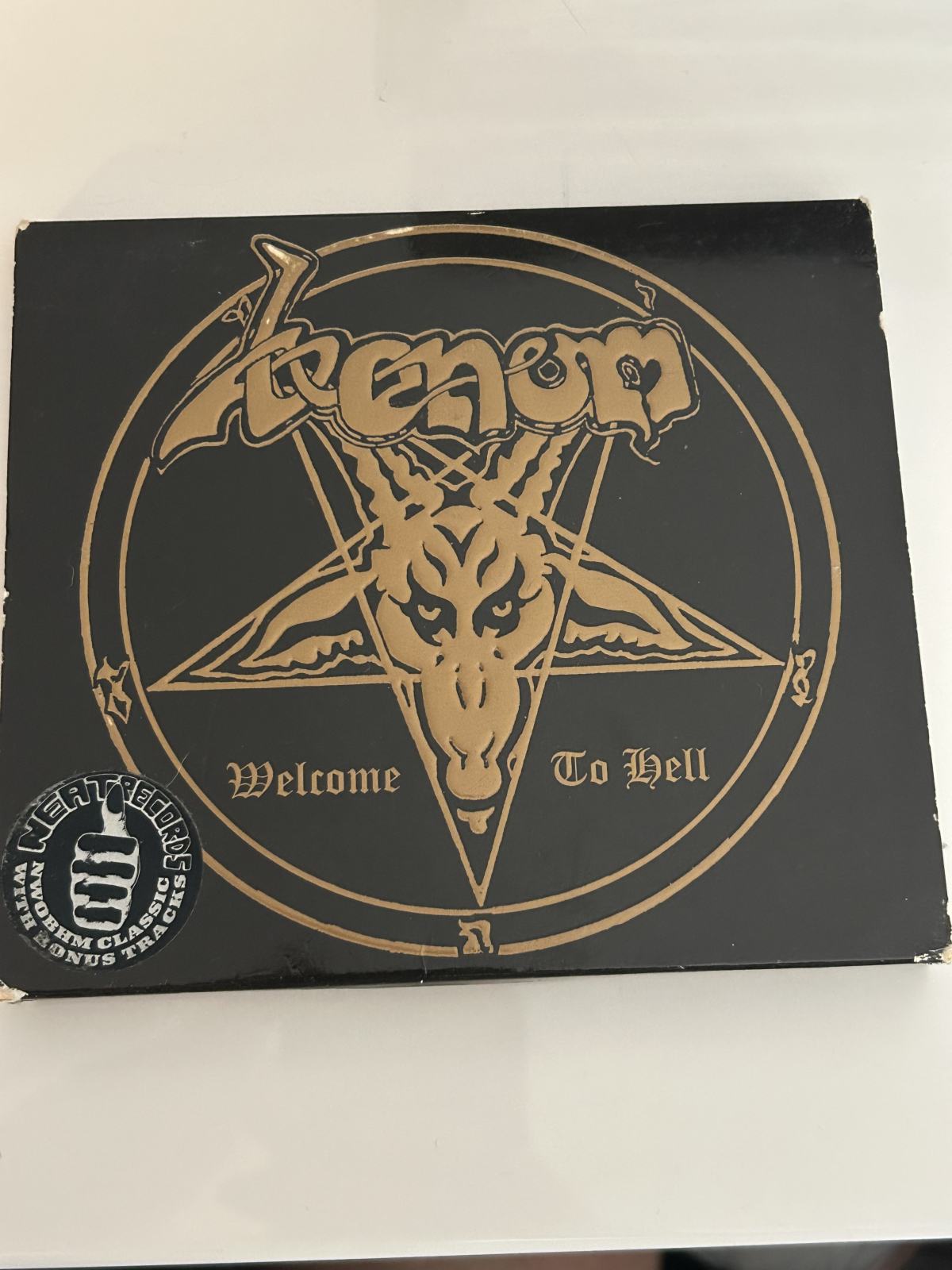 Venom welcome to hell cd