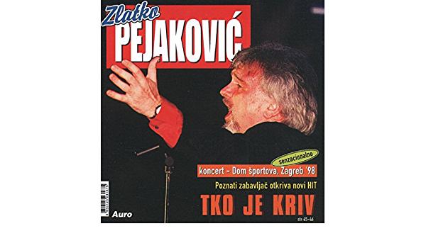 Zlatko Pejaković - TKO JE KRIV - Dom sportova