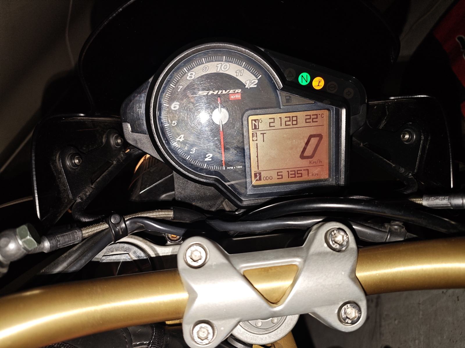Aprilia Shiver 750 cm3, 2007 god.