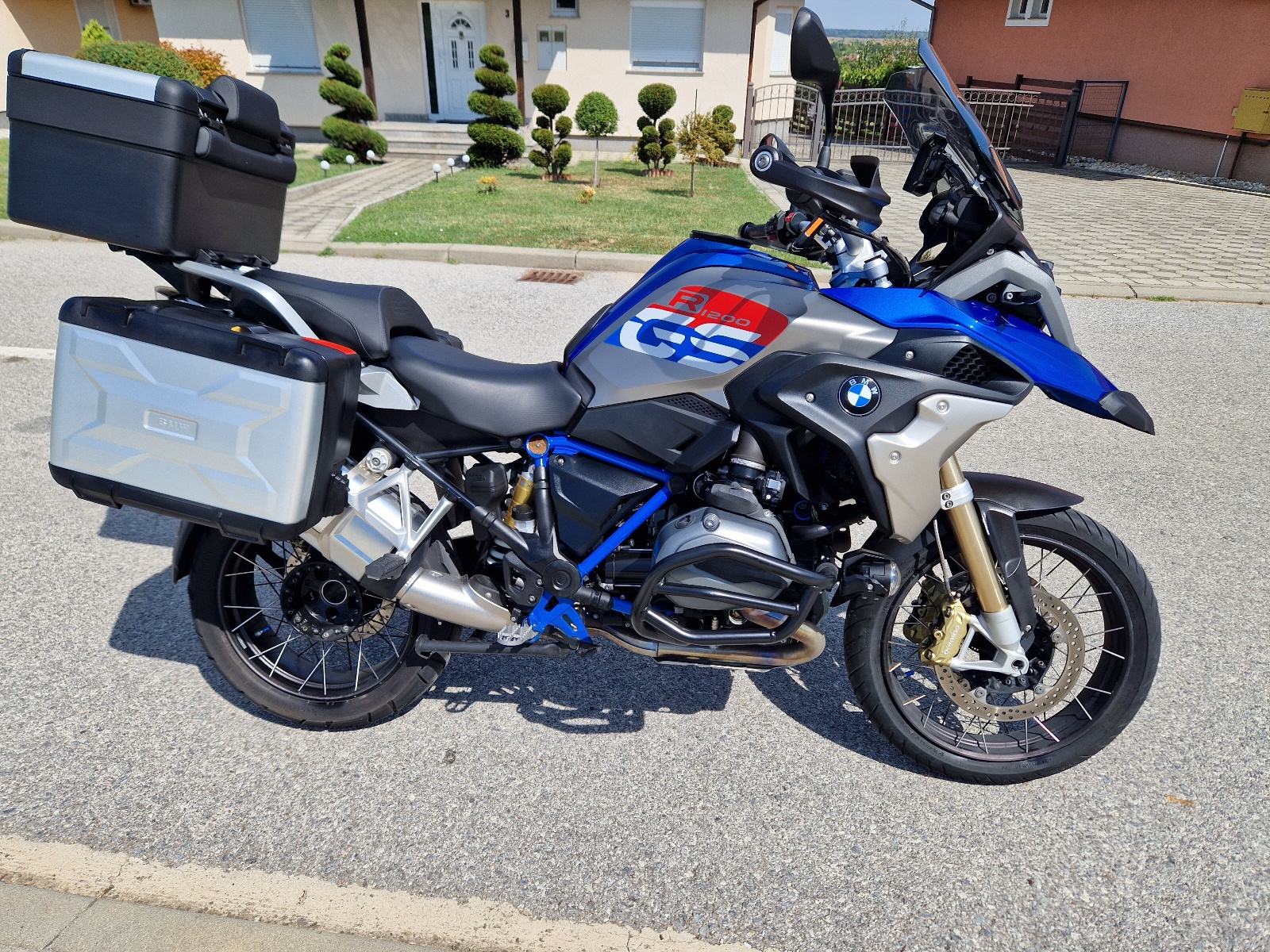 BMW GS 1200 Rally 2018 g., TFT ekran, koferi, 2018 god.