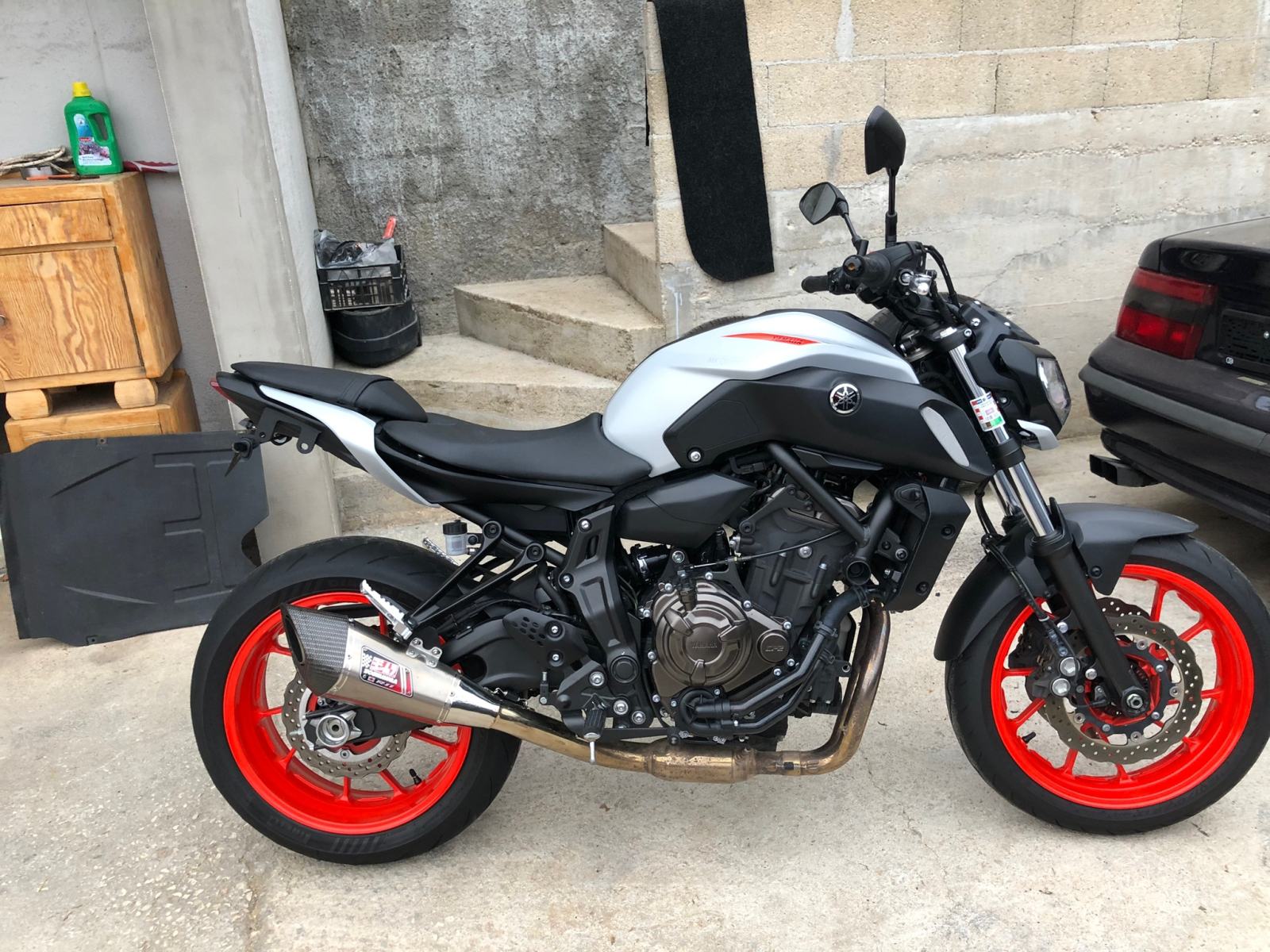 Yamaha MT 07 35 KW 700 cm3, 2020 god.