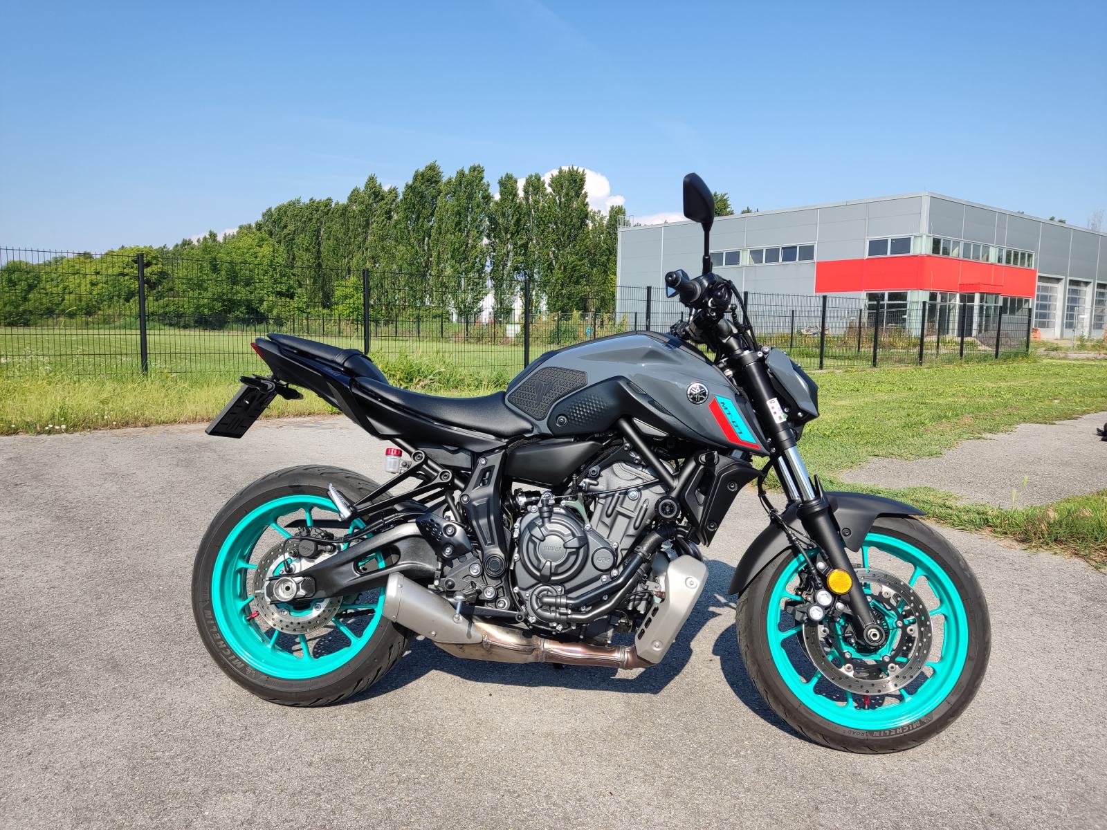 Yamaha MT-07, 35 kW, u sustavu PDV-a, 2022 god.