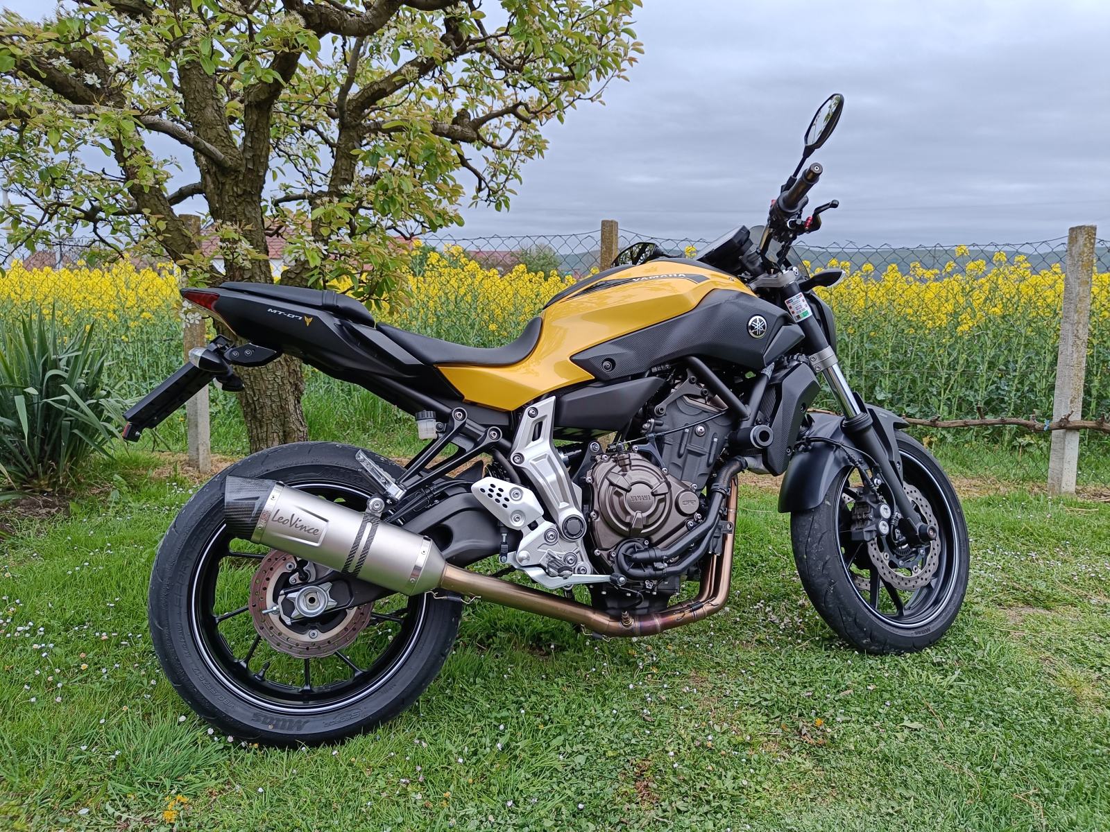 Yamaha MT-07 75(35)kw, A2, 2015 god.