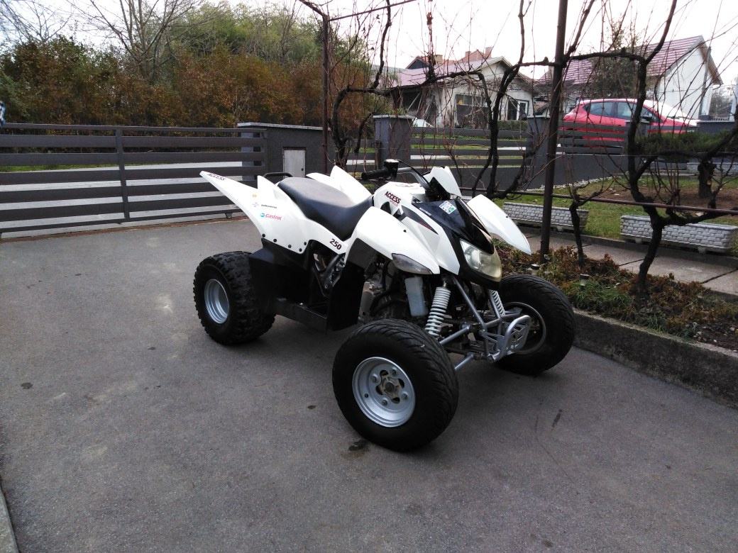 Access Motor Apollo 250 cm3, reg.7/19, 2007 god.