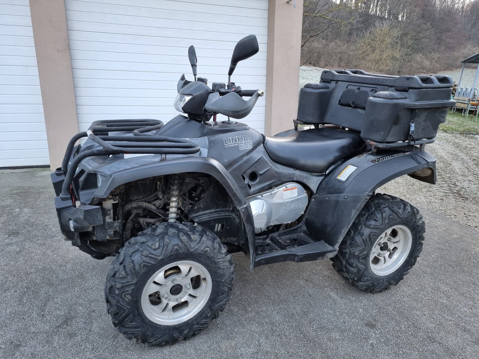 Linhai 600 v twin 4x4 efi 600 cm3, 2012 god.