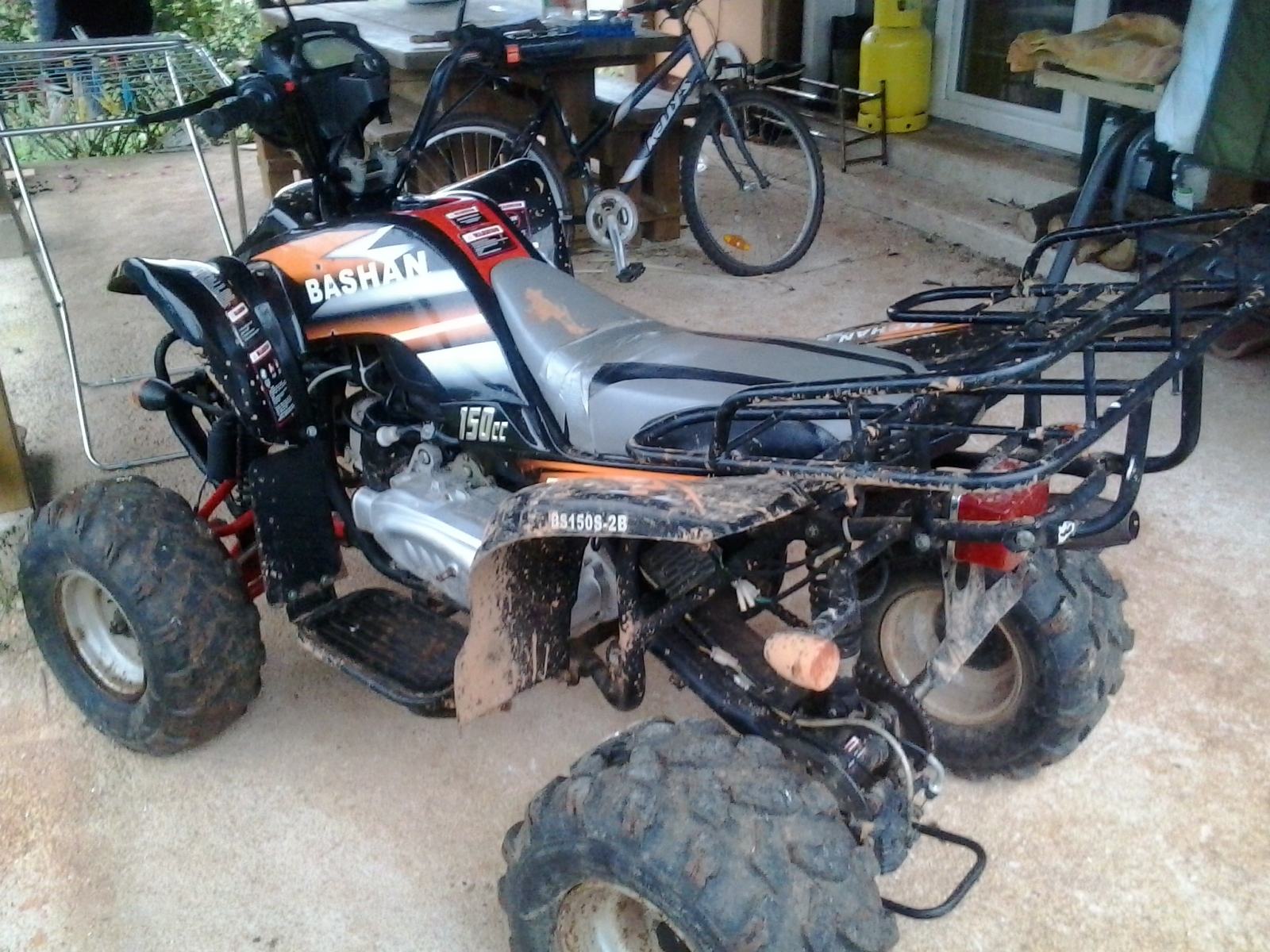 quad bashan bs150, s-2 b 150 cm3, 2008 god.