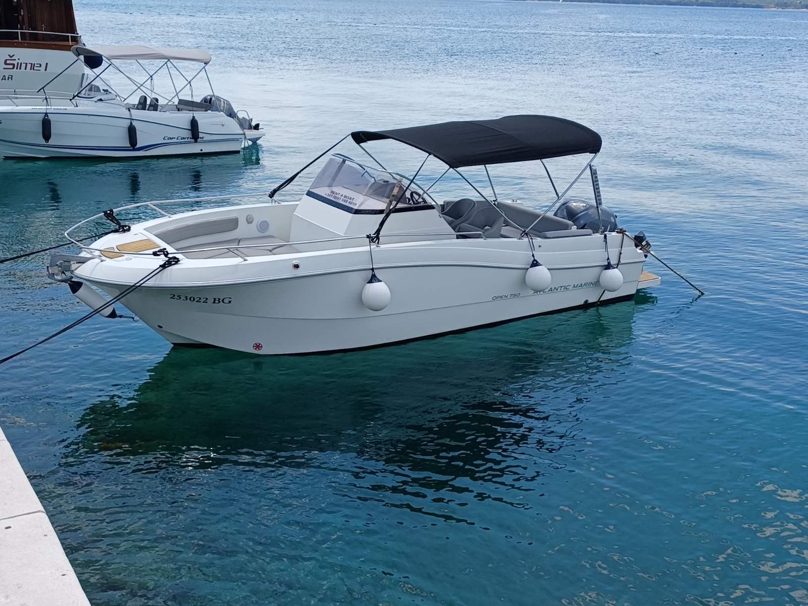 Atlantic Marine 750 najam, charter , Biograd, Sukošan