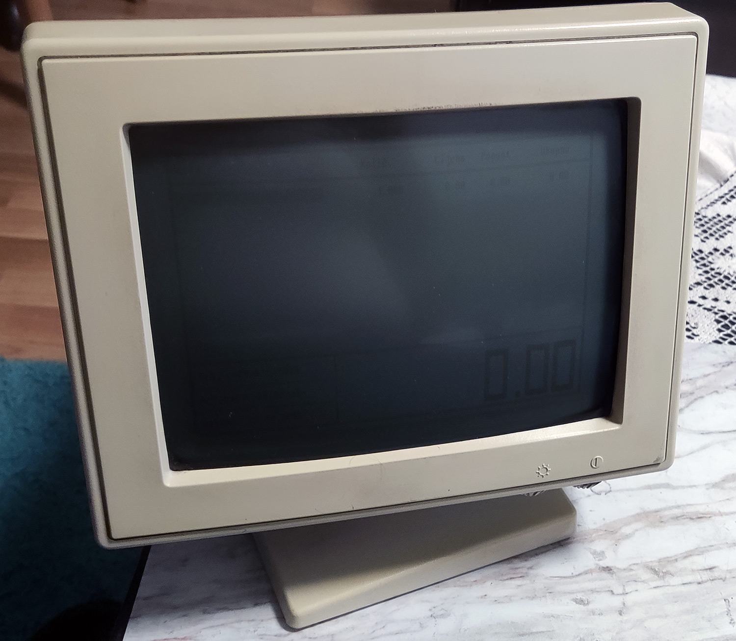 9 9 inch CRT monitor TVS KM-9AF 9AF POS Retro