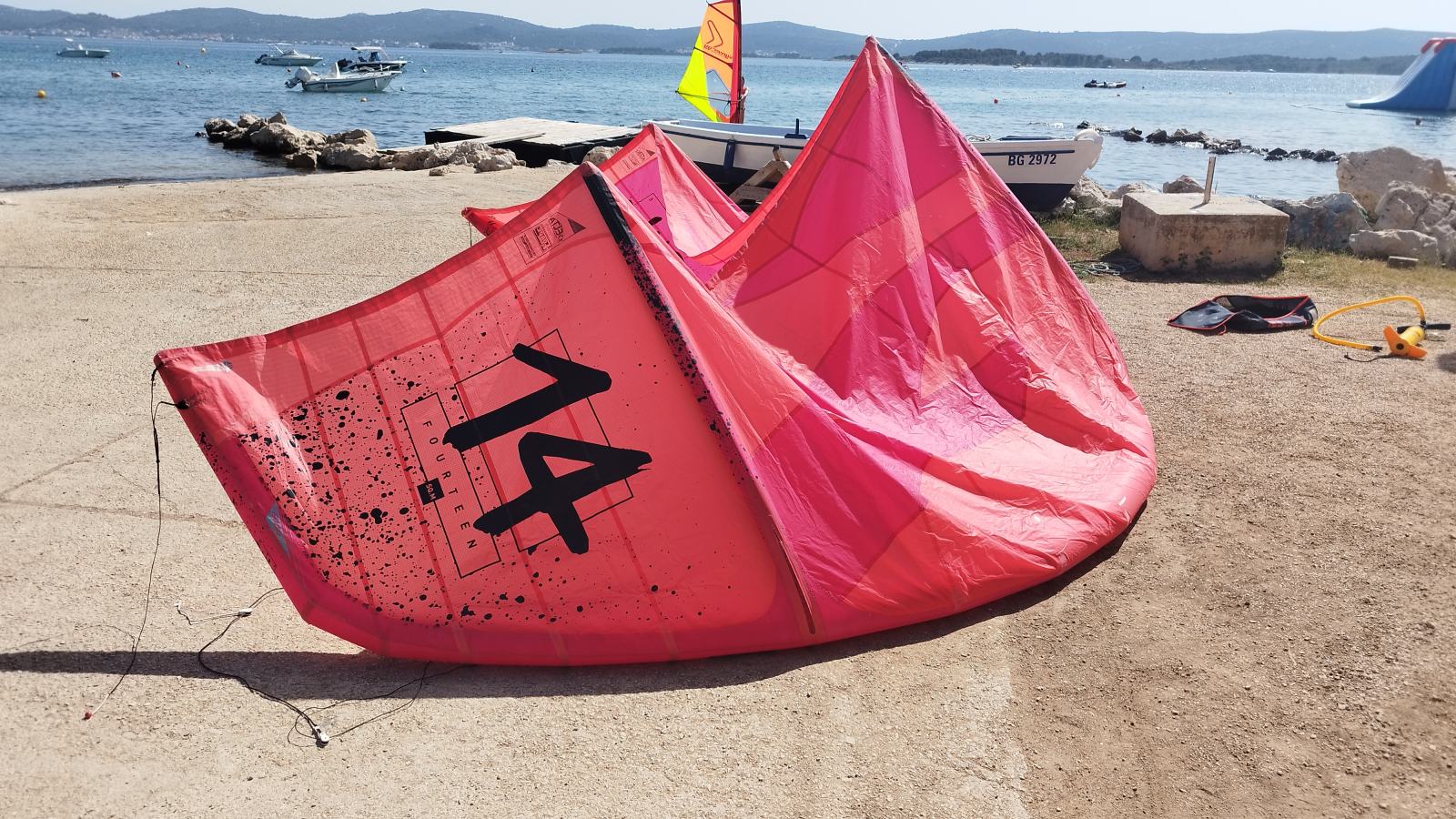 F-one kitesurfing komplet 14m2