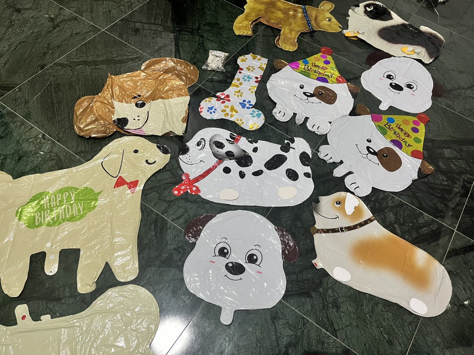 Baloni za helij psi rođendan