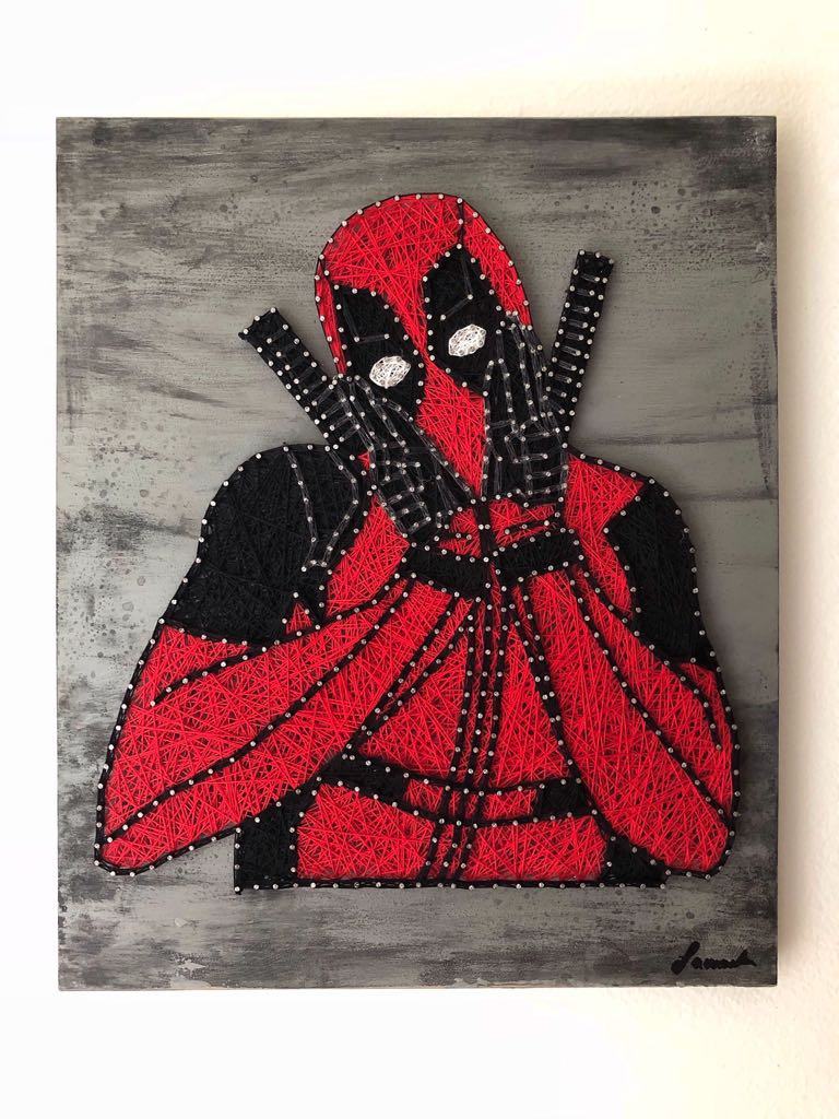 Deadpool string art