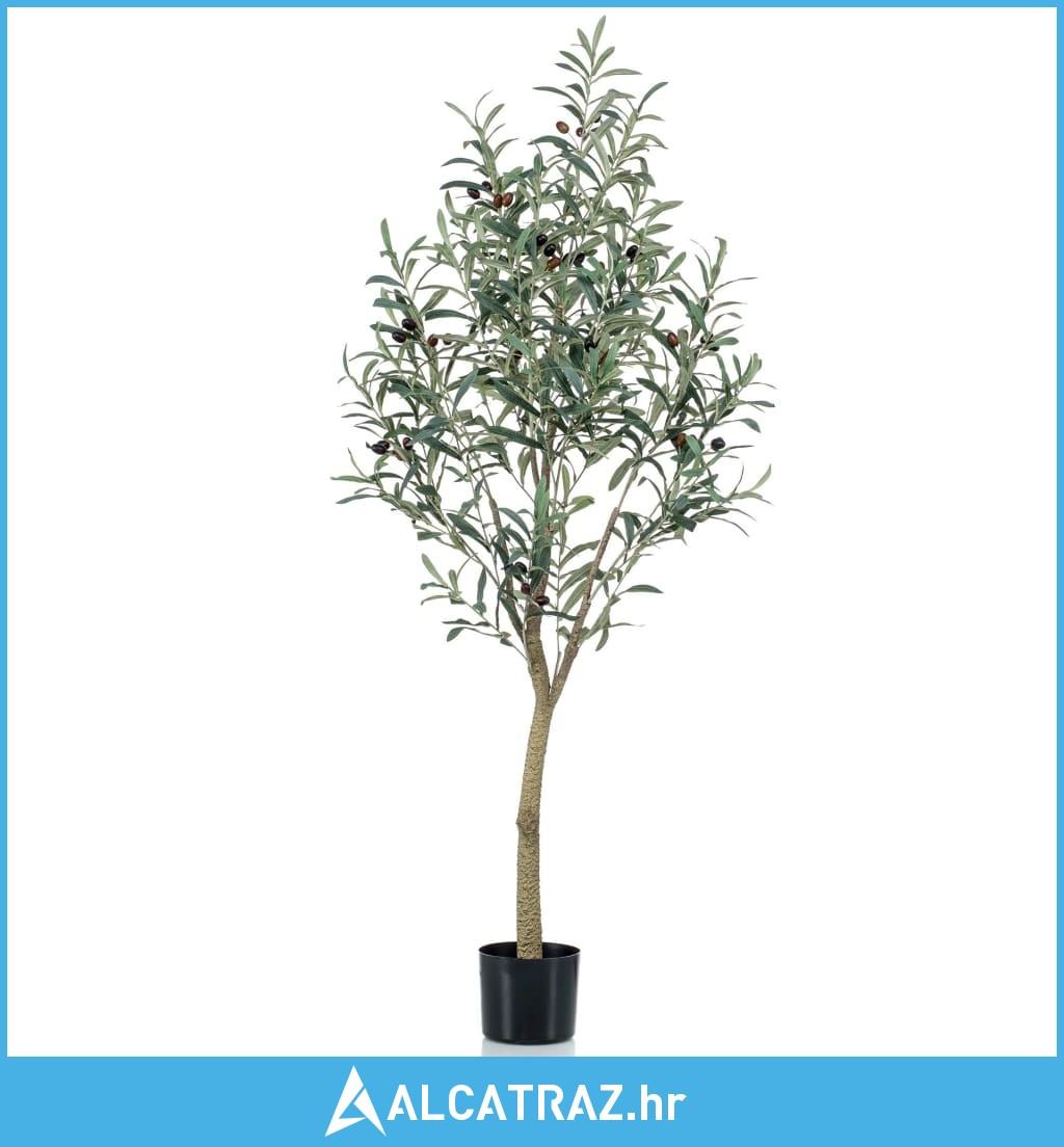 Emerald umjetno stablo masline 140 cm u plastičnoj posudi - NOVO