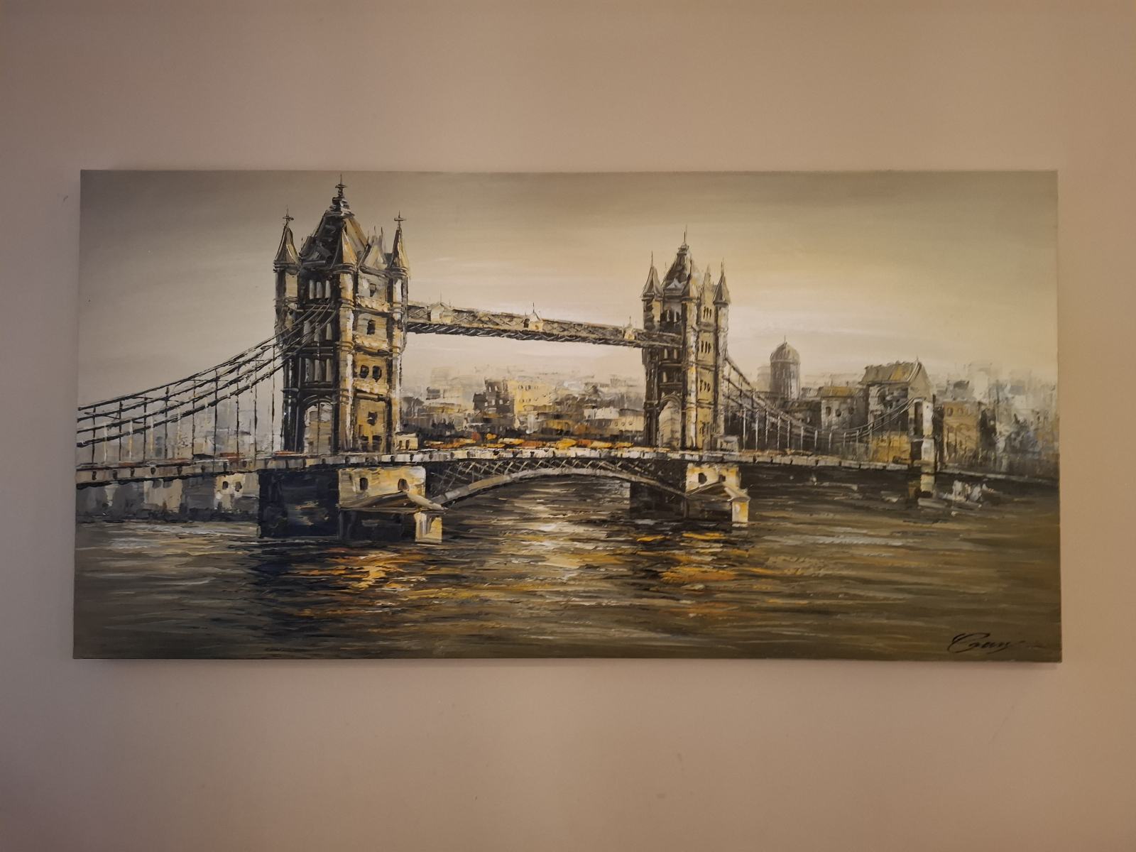 Slika London bridge 140 x 70