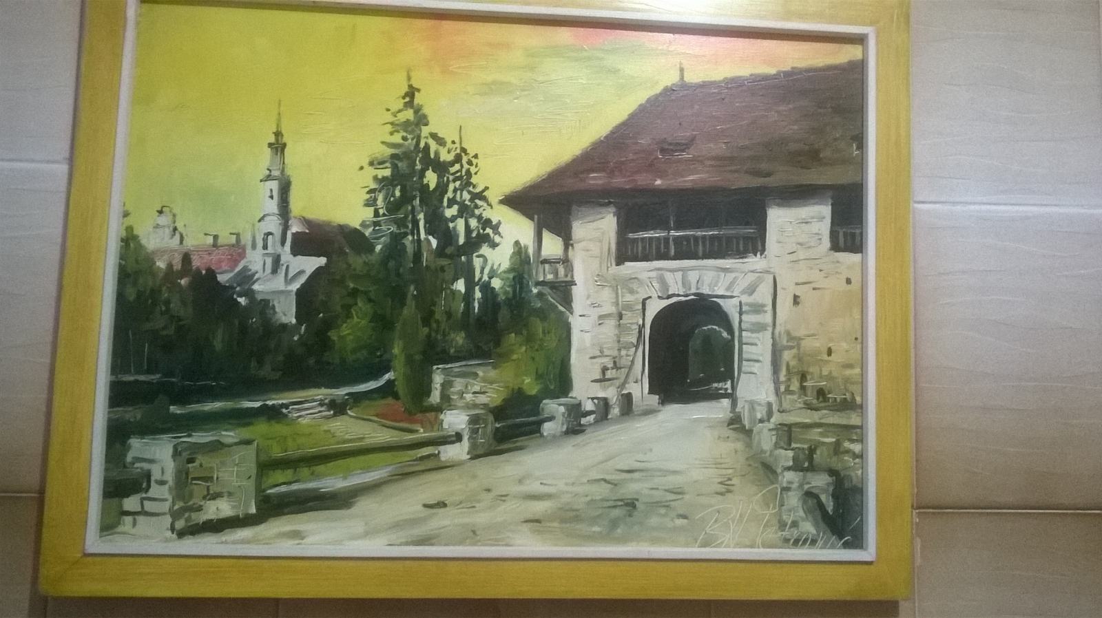 slika ulje na platnu 45x60 cm