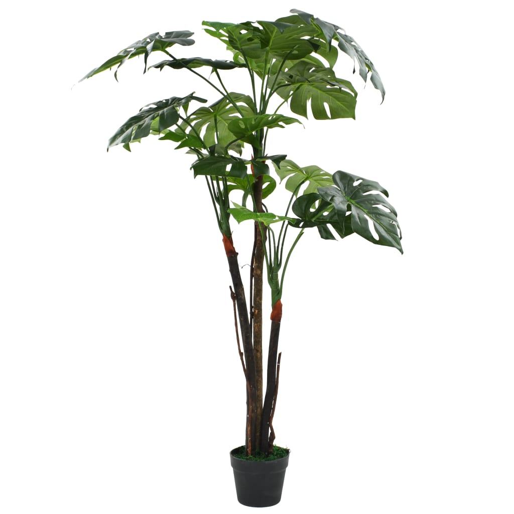 Umjetna biljka monstera s posudom 130 cm zelena - NOVO