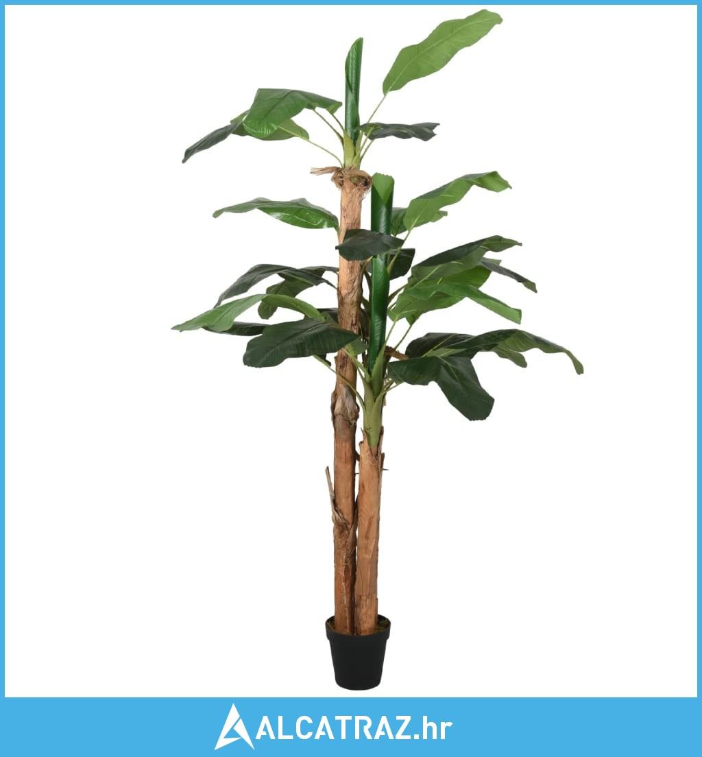 Umjetno stablo banane 22 listova 200 cm zeleno - NOVO