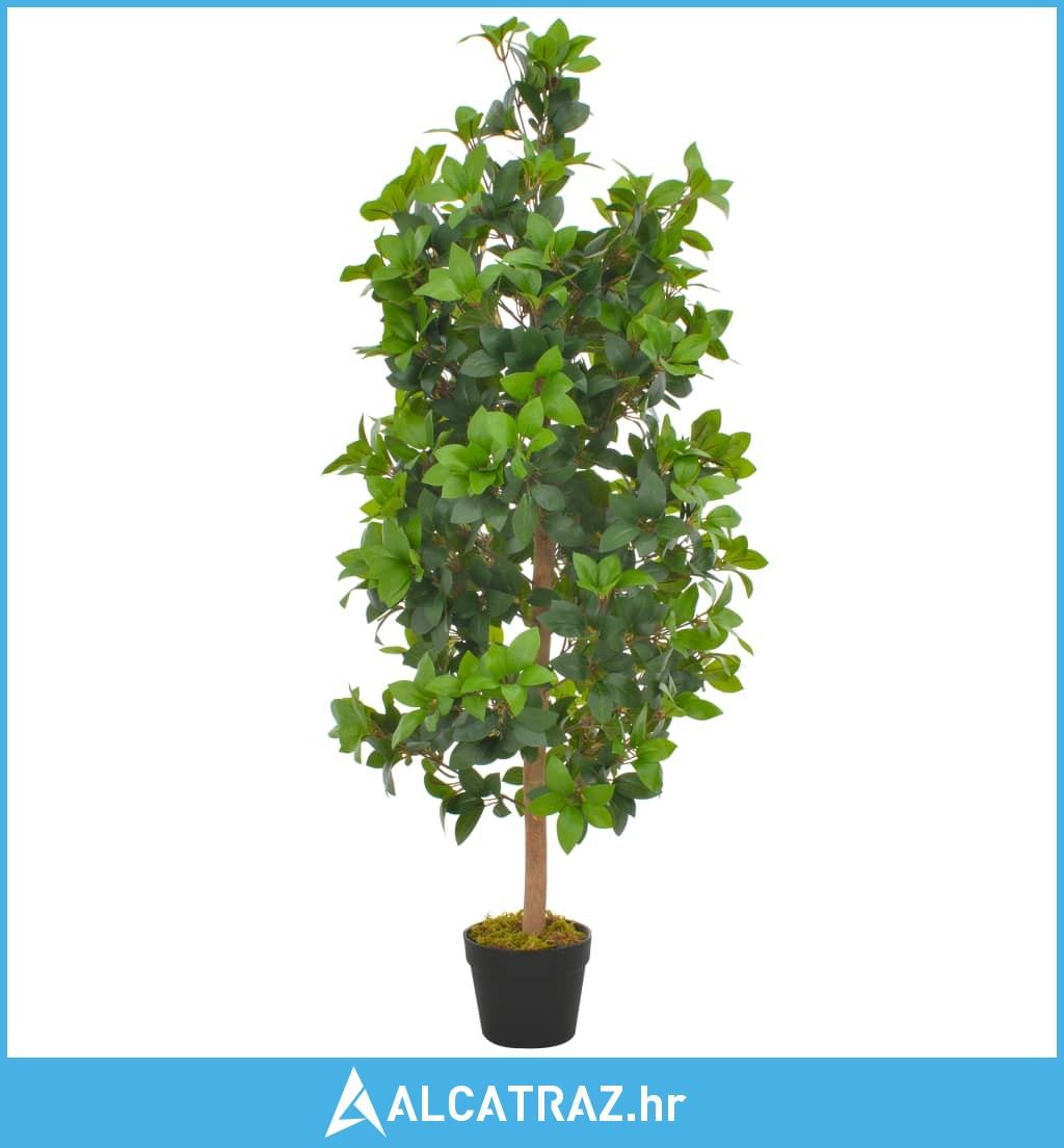Umjetno stablo lovora s posudom zeleno 120 cm - NOVO