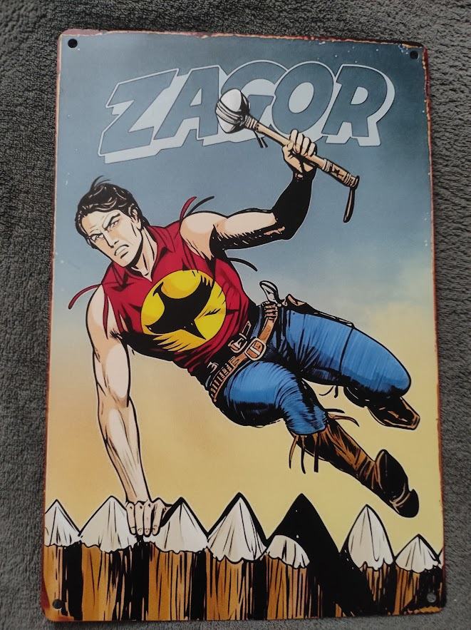 Zagor-limena tabla za zid