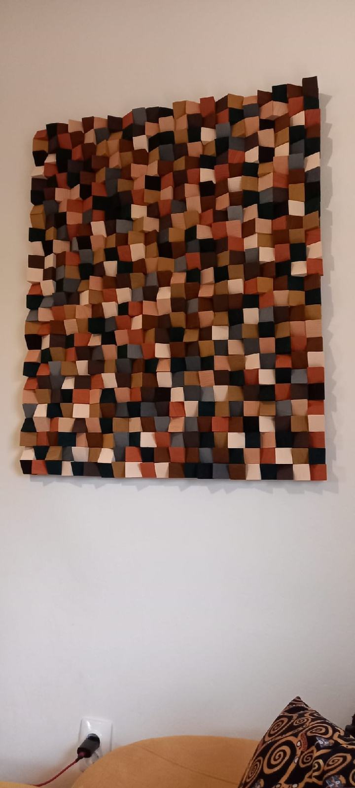 zidna dekoracija - drvena 3d slika