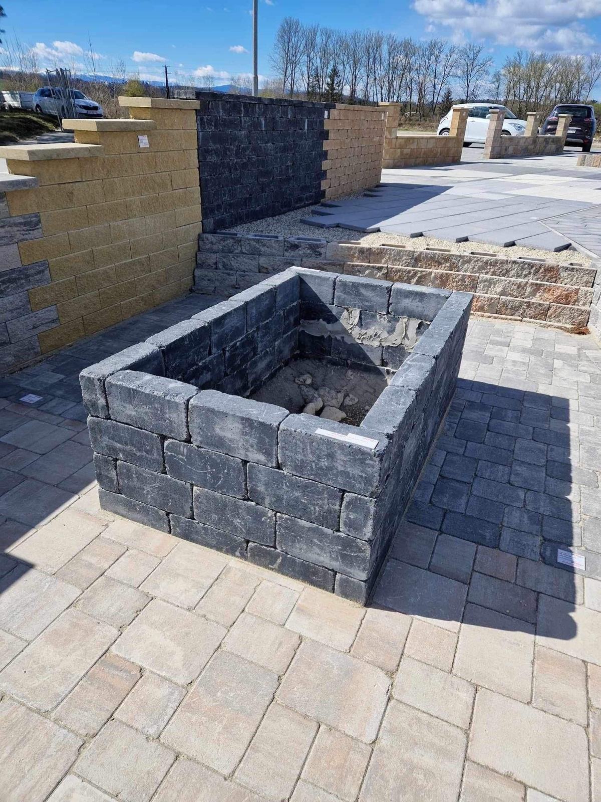 Betonski blokovi za zidanje ograda