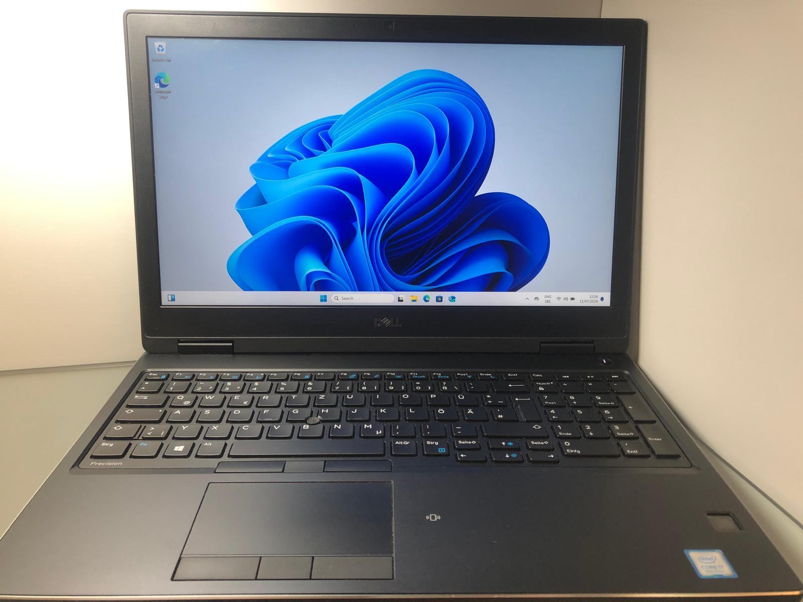 DELL PRECISION 7530 i7 8th/ 32GB RAM/ 512SSD/ WIN11.R1/ RATE!