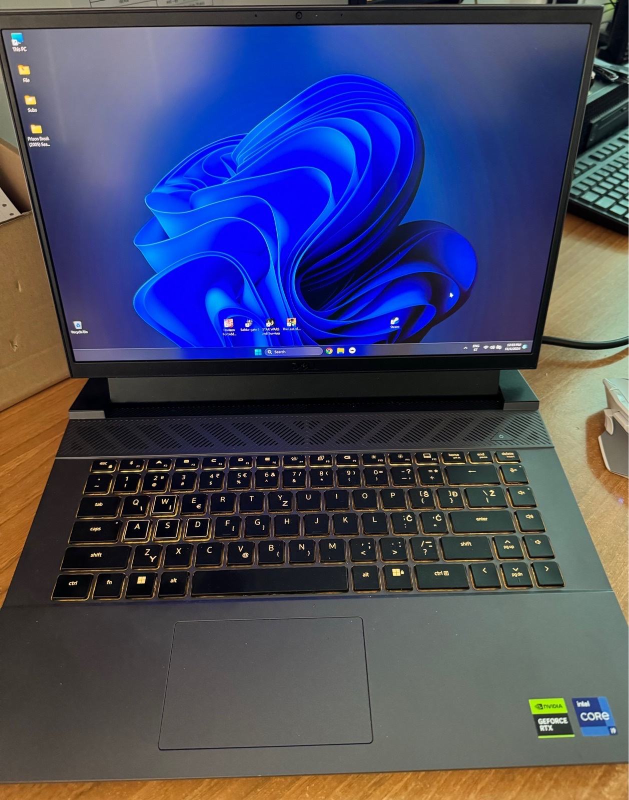Laptop Dell G16 Intel i9-13900 hx Nvidia Rtx 4070