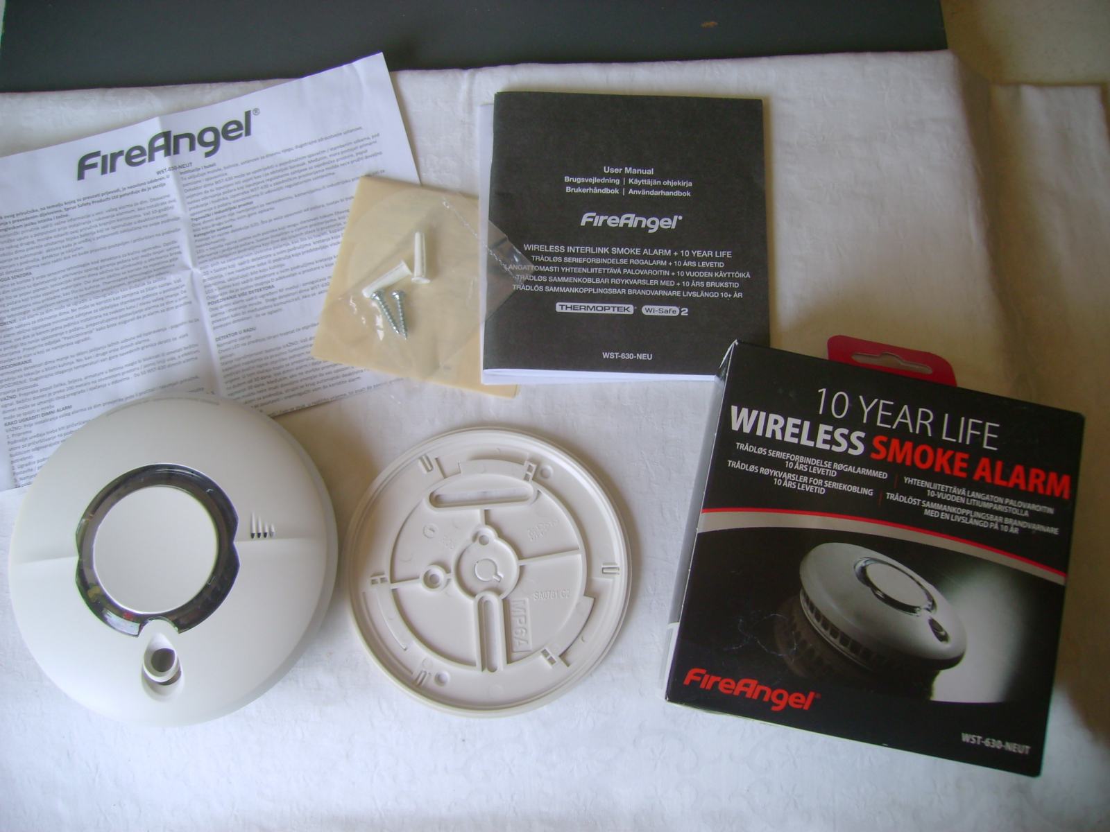 Detektor dima - Fire Angel Wireless Smoke Alarm WST-630-Neut